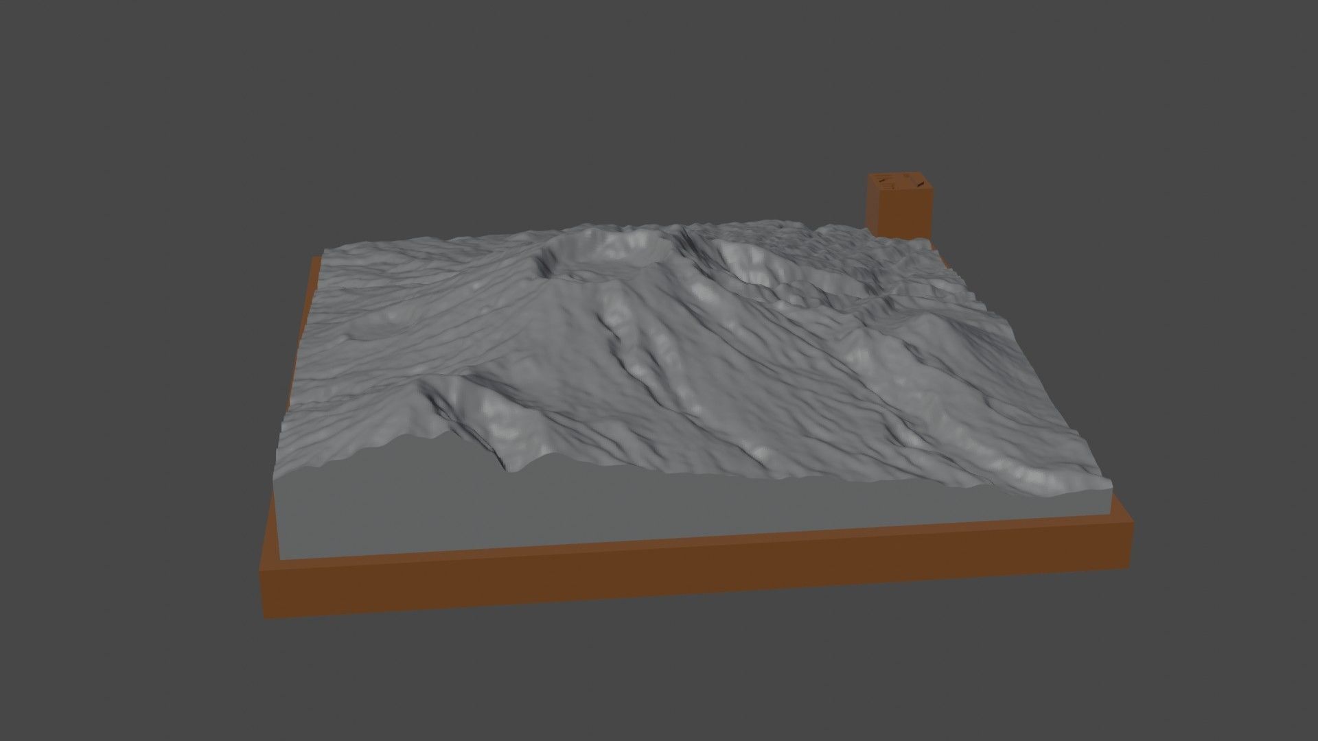 Gunung Raung 3D model 3D printable | CGTrader