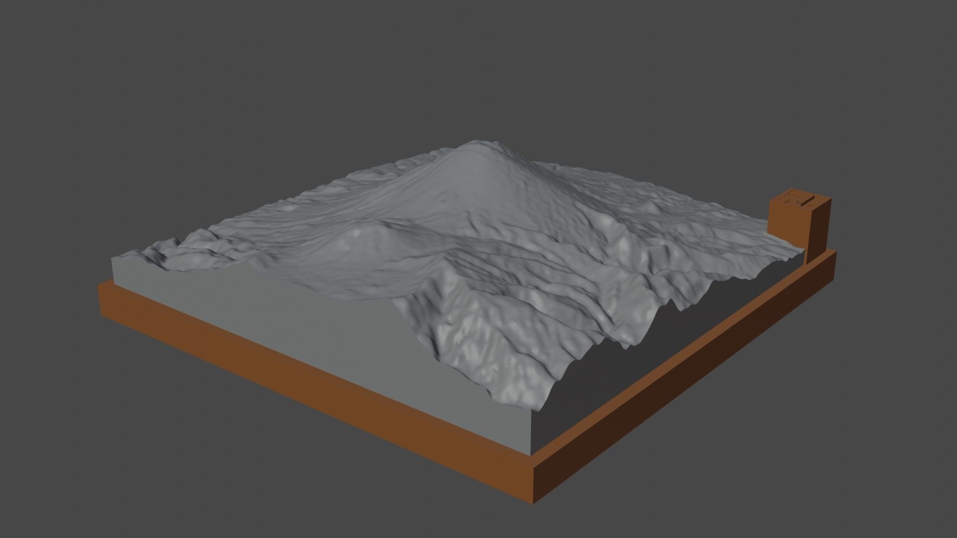Gunung Semeru 3D model 3D printable | CGTrader