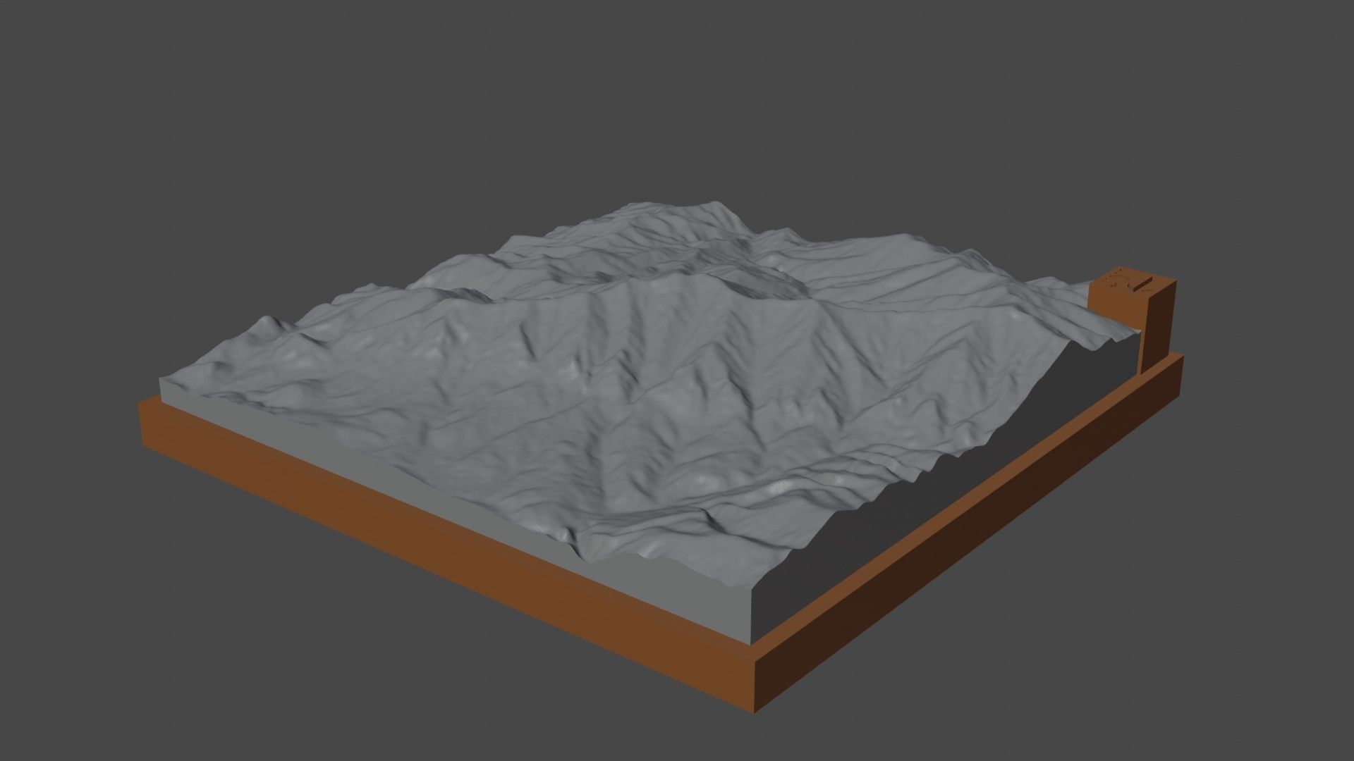 Kuh-e Sefid 3D model 3D printable | CGTrader
