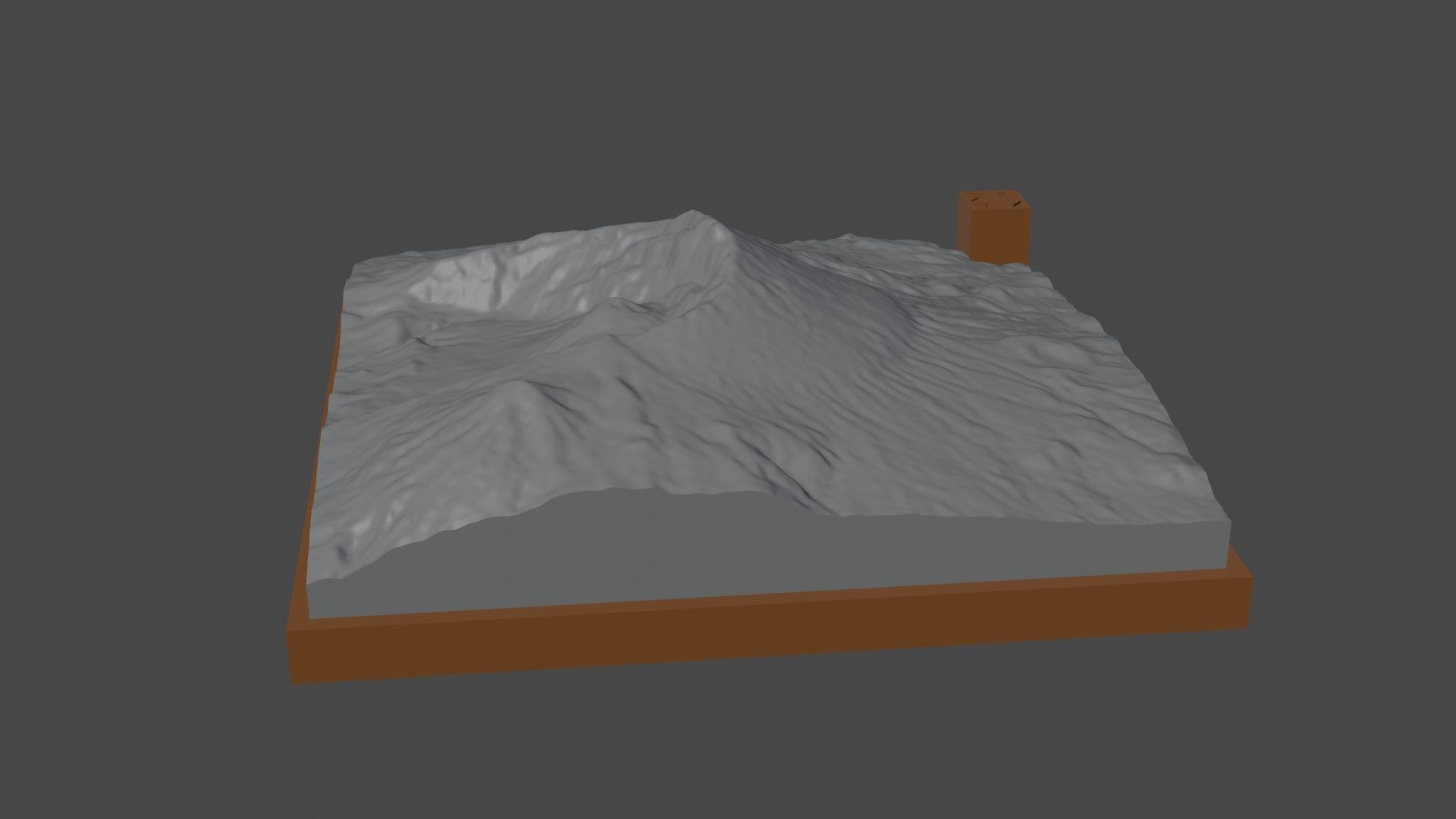 Mount Meru 3D model 3D printable | CGTrader