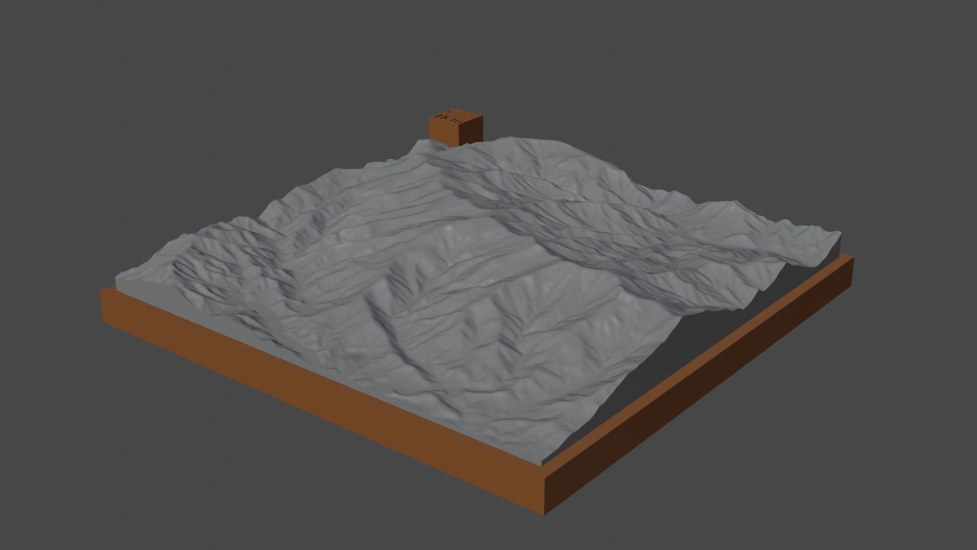 Mount Mitchell 3D model 3D printable | CGTrader