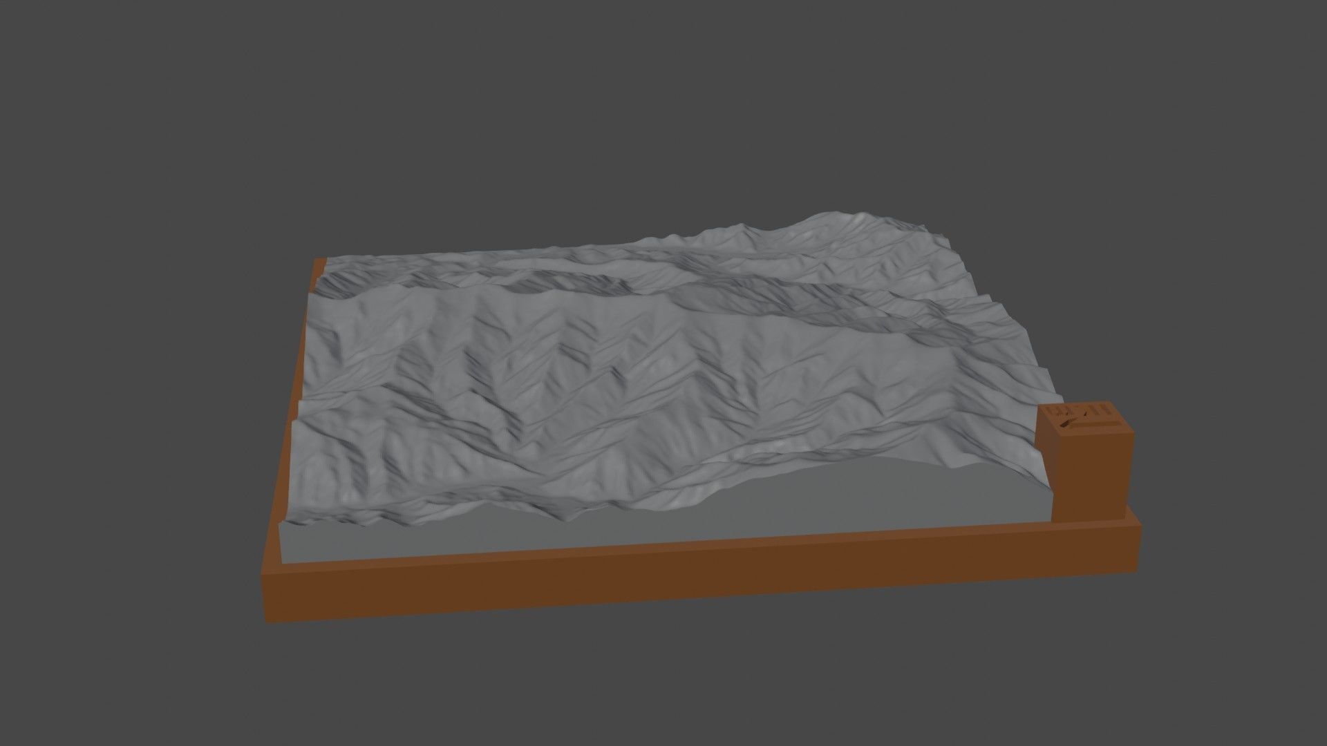 Mount Mitchell 3D model 3D printable | CGTrader