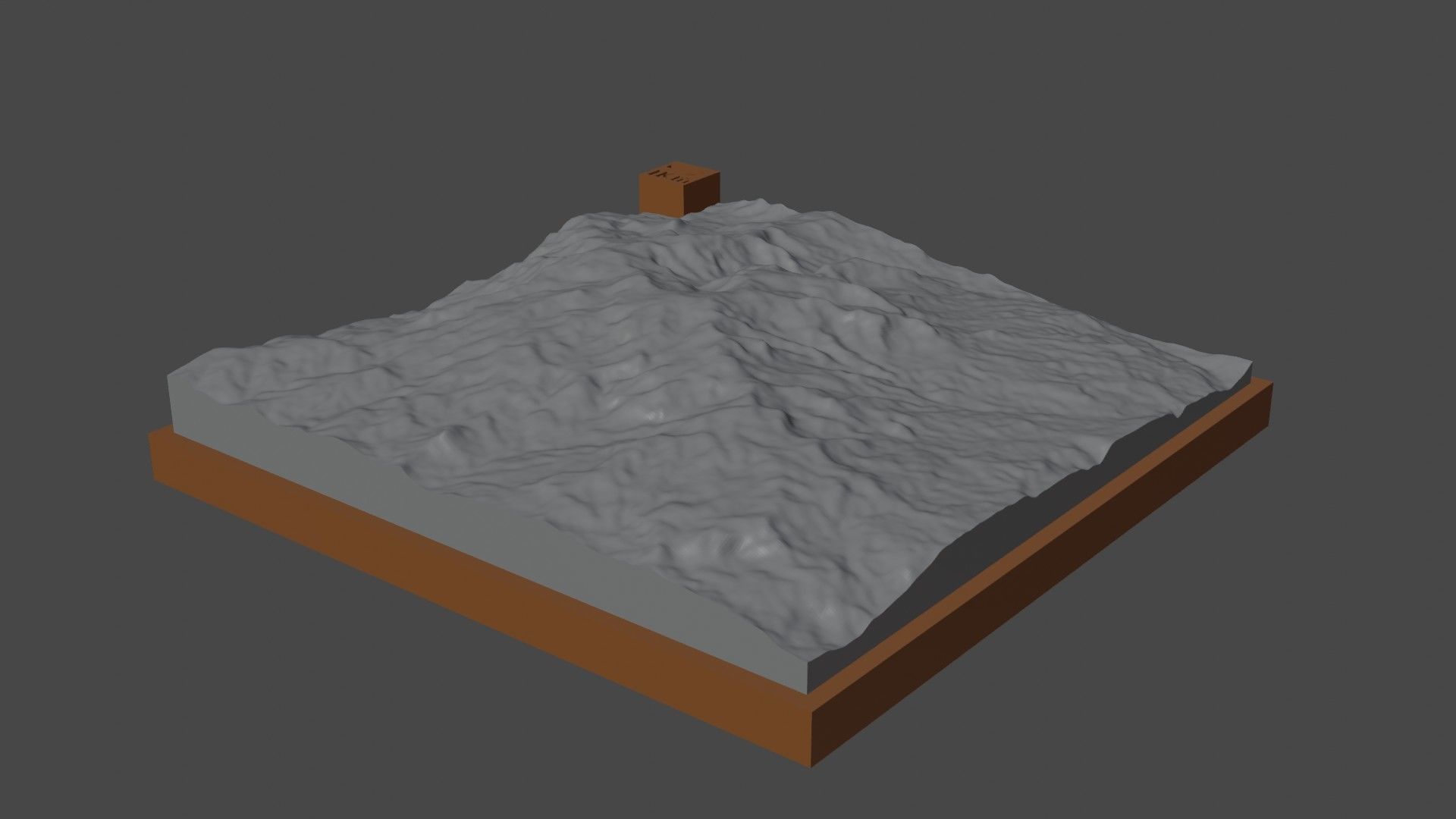 Mount Oku 3D model 3D printable | CGTrader