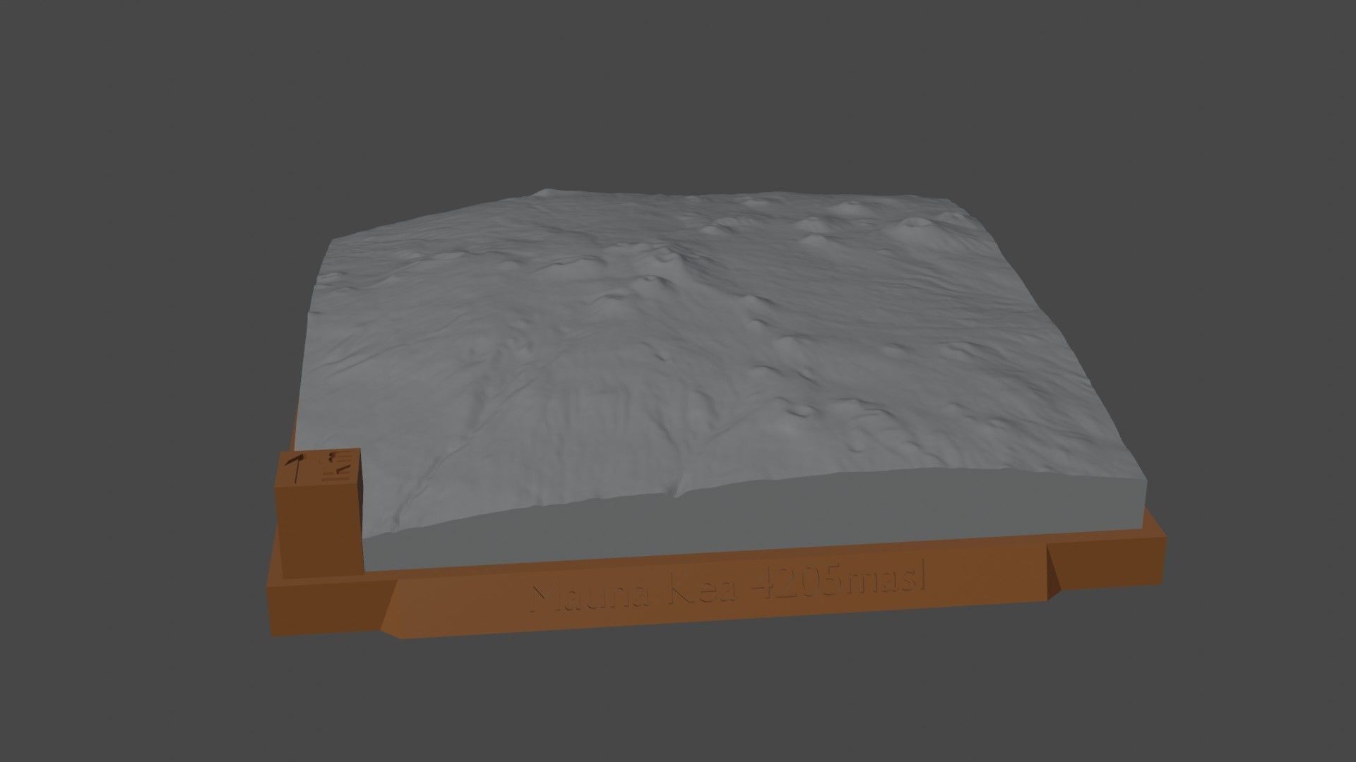 Mauna Kea 3D model 3D printable | CGTrader