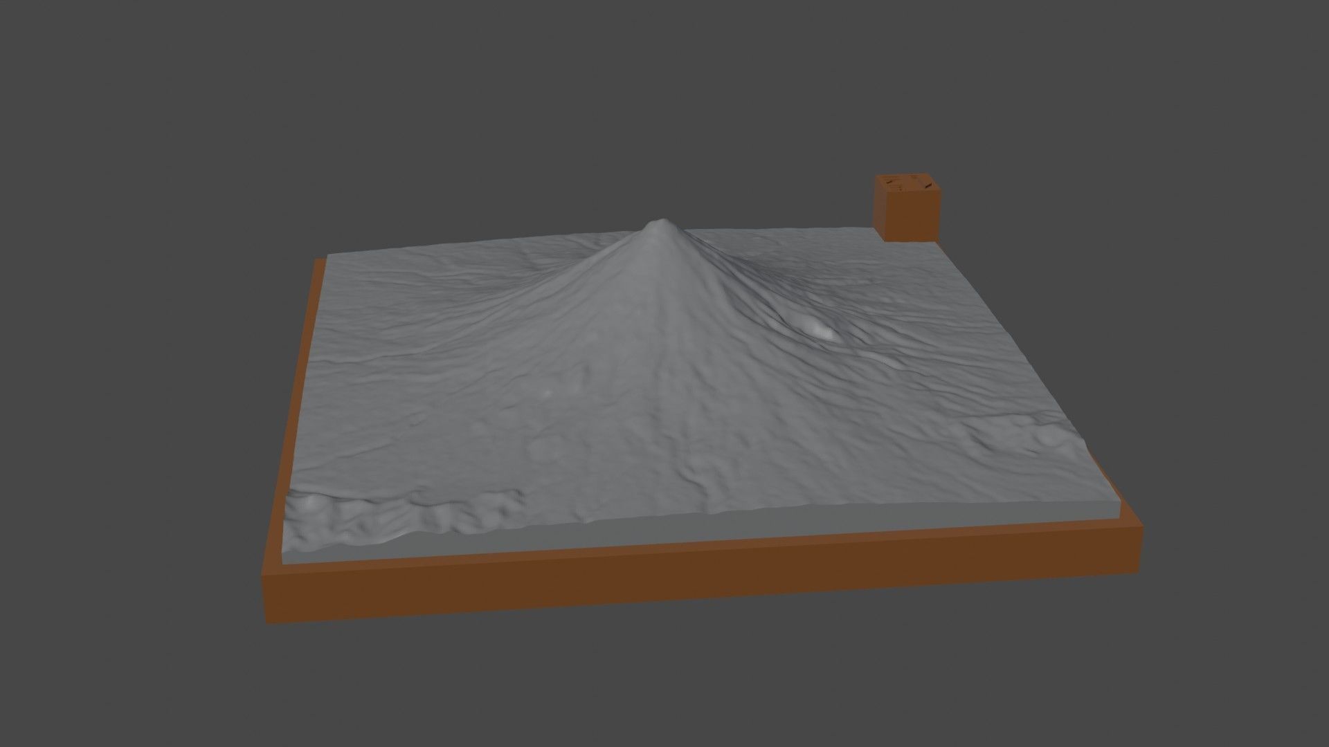 Mayon Volcano 3D model 3D printable | CGTrader
