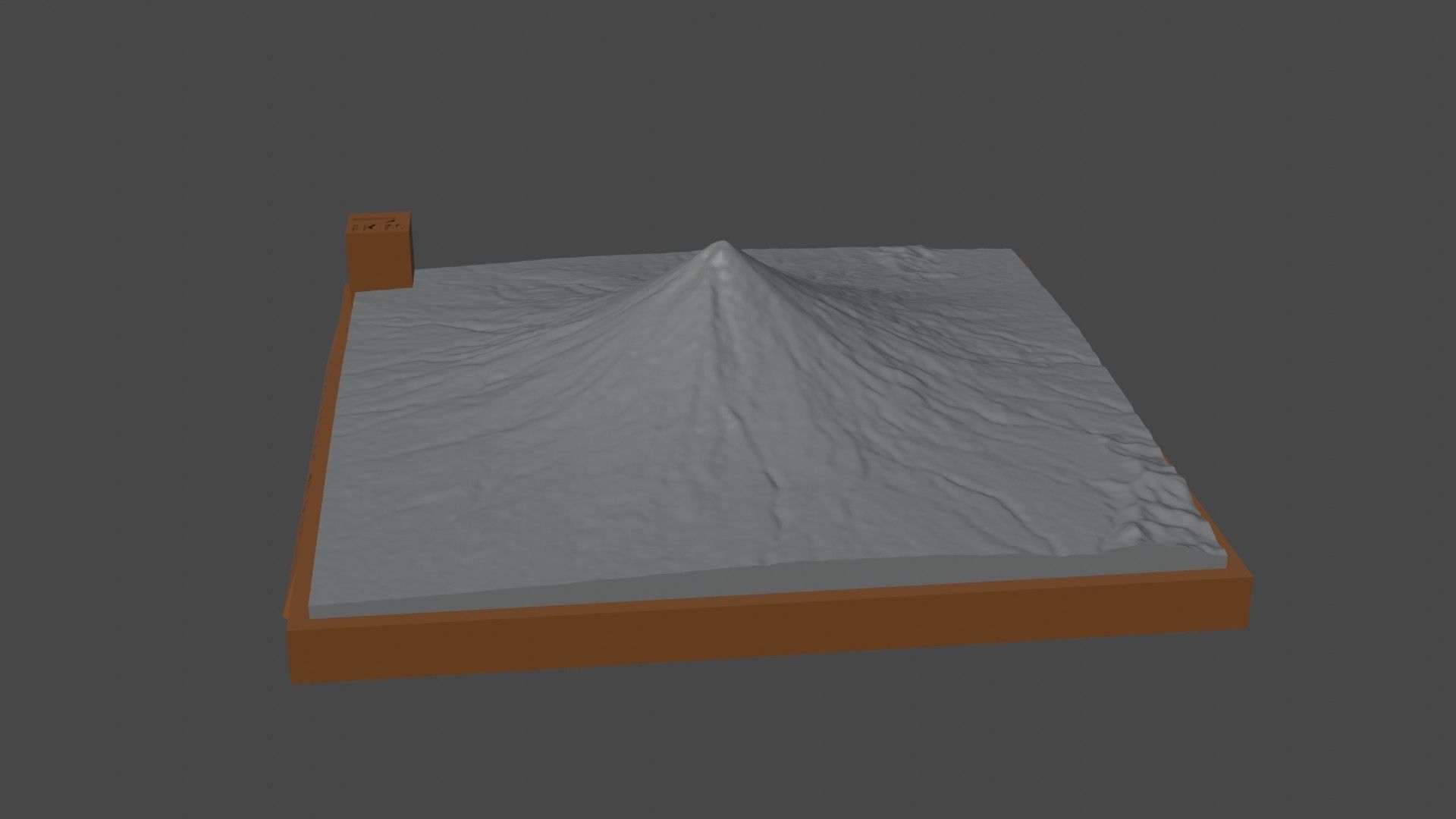 Mayon Volcano 3D model 3D printable | CGTrader
