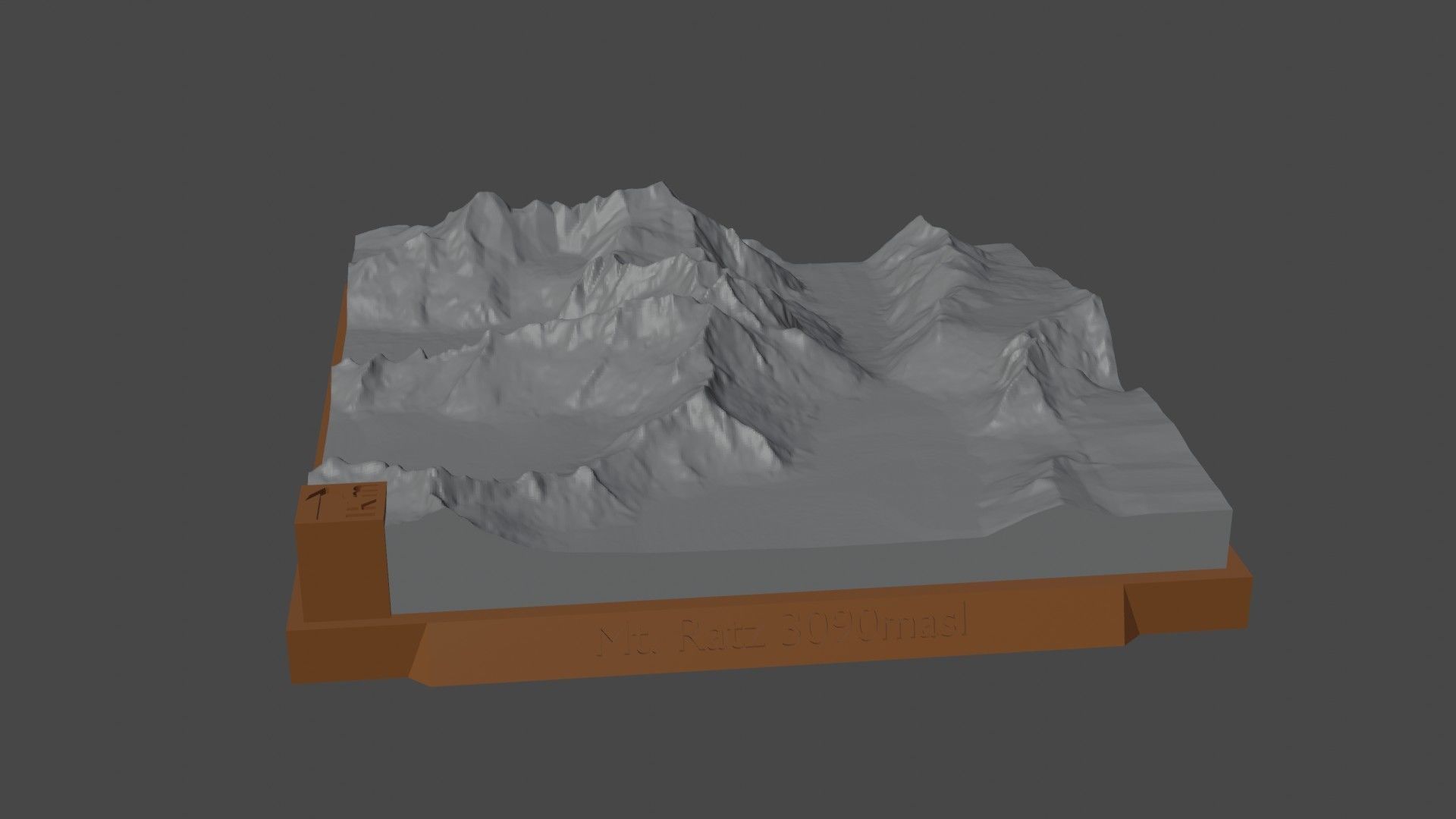 Mount Ratz 3D model 3D printable | CGTrader