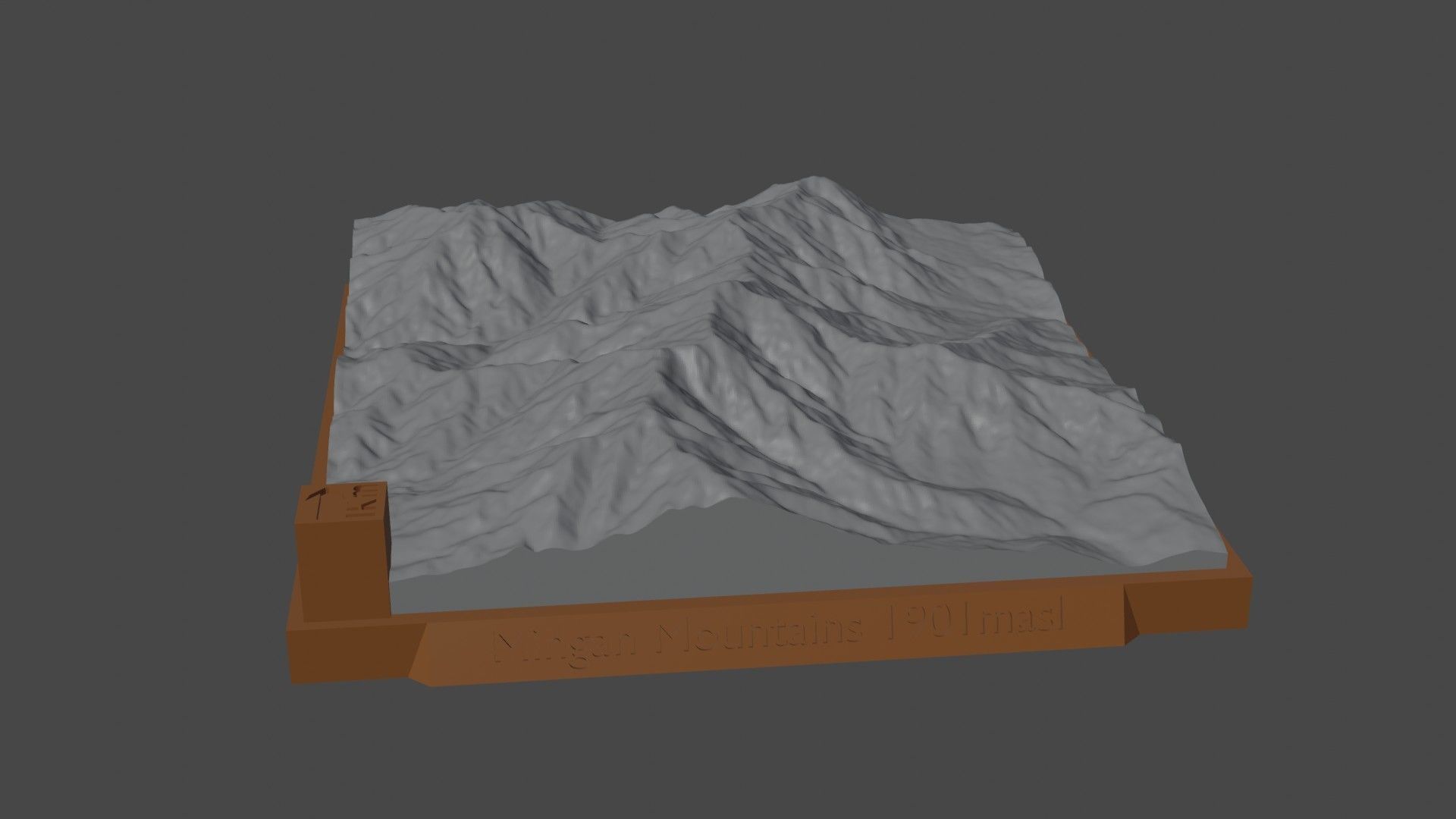 Mingan Mountains 3D model 3D printable | CGTrader