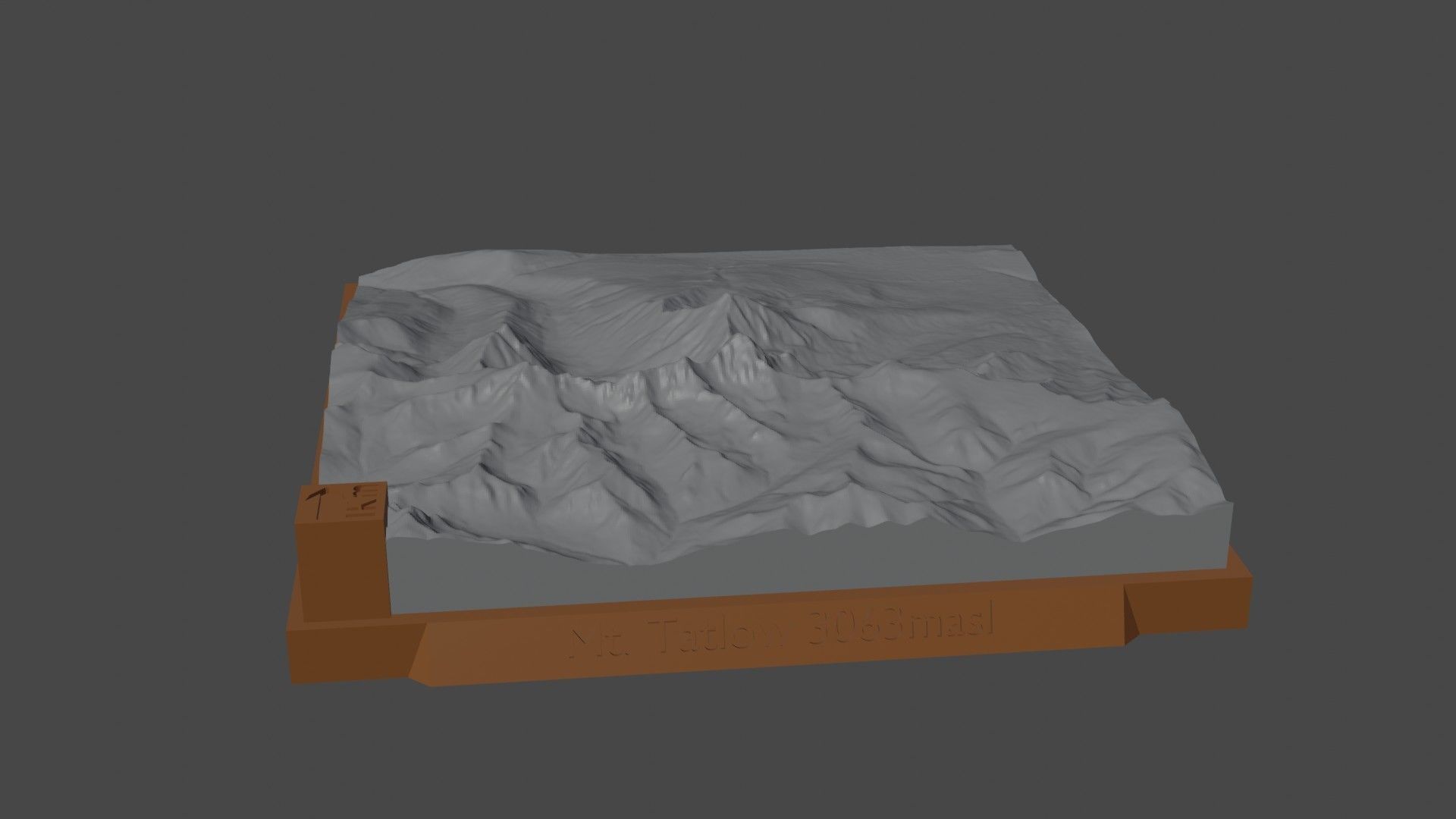 Mount Tatlow 3D model 3D printable | CGTrader