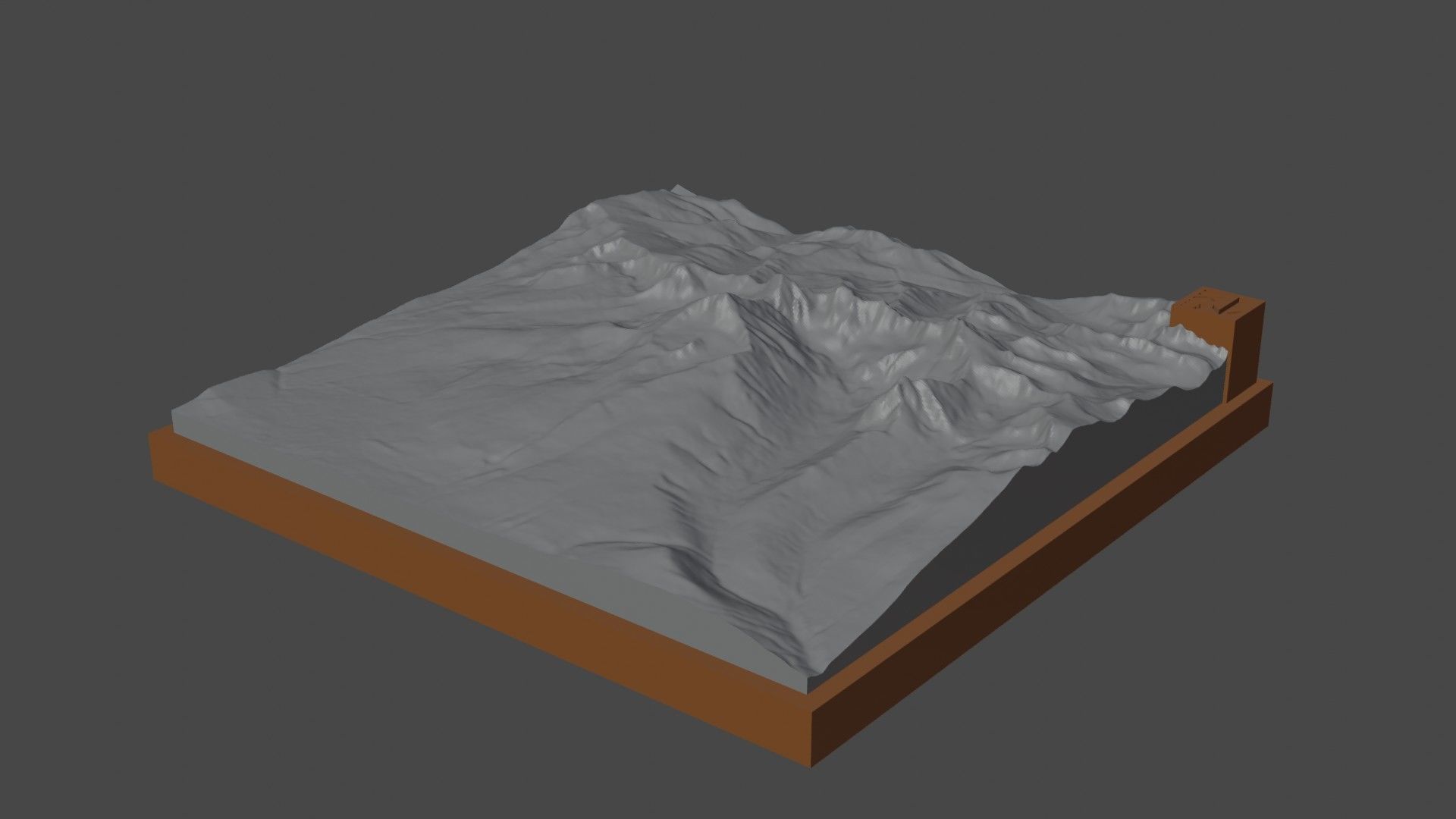 Mount Tatlow 3D model 3D printable | CGTrader