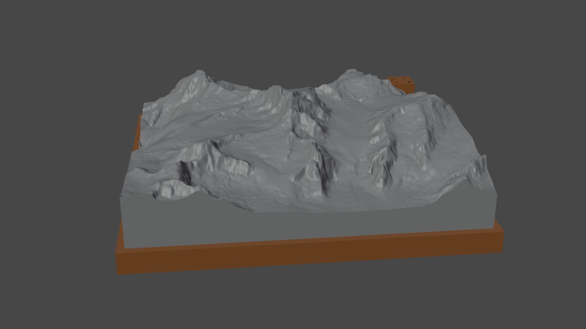 Monte Darwin 3D model 3D printable | CGTrader