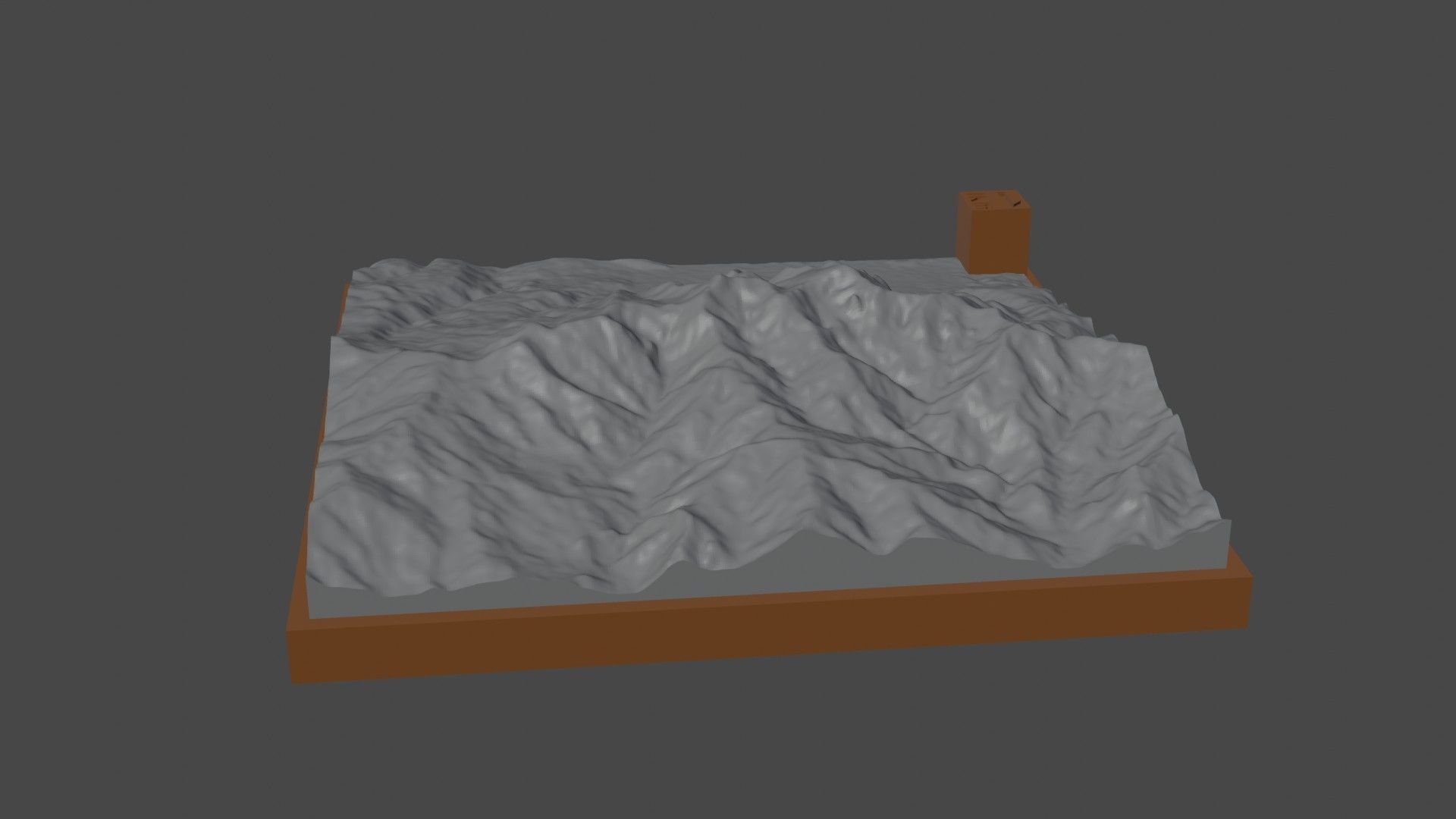 Pegunungan Cycloop 3D model 3D printable | CGTrader