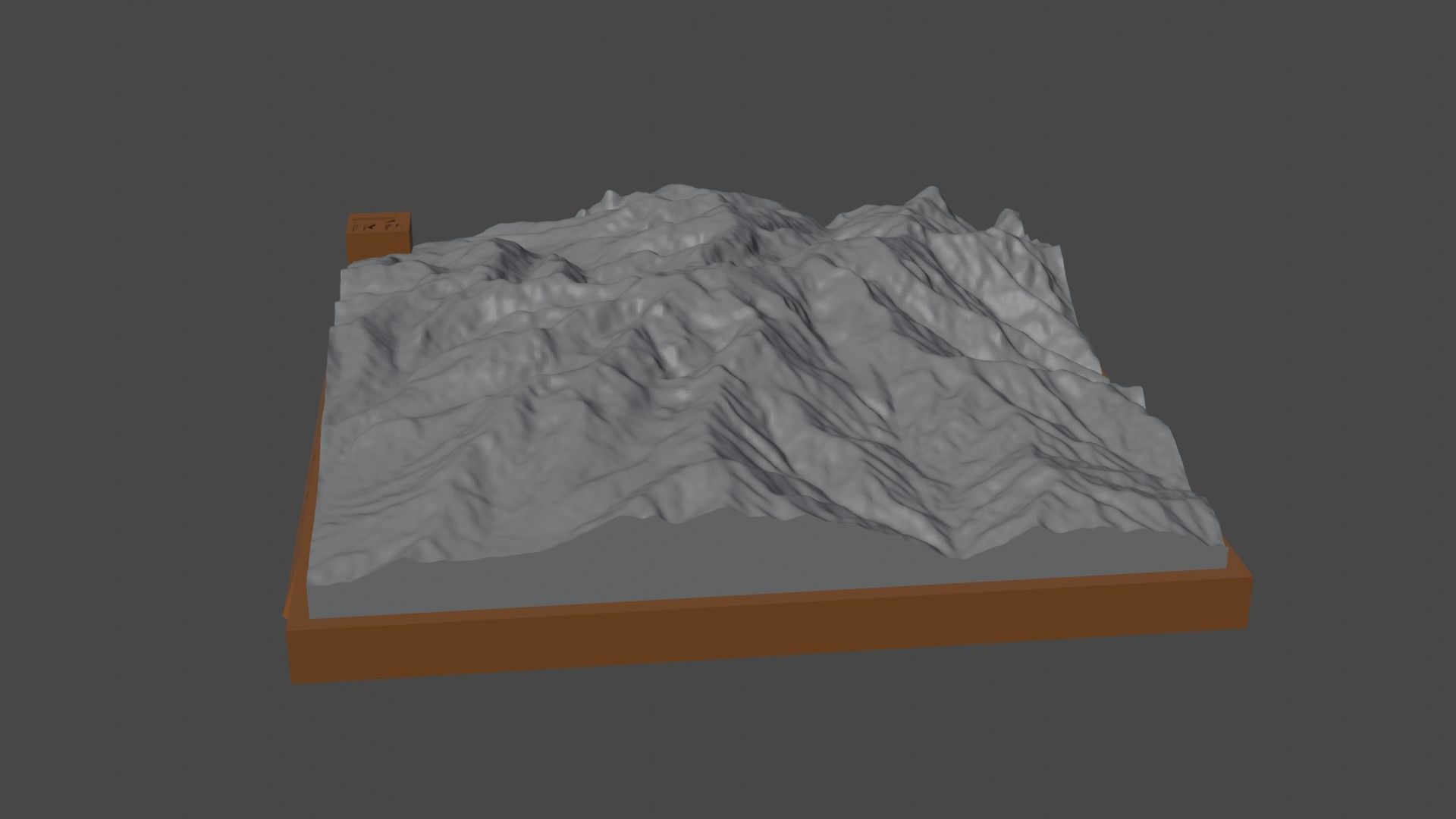 Mount Wilhelm 3D model 3D printable | CGTrader