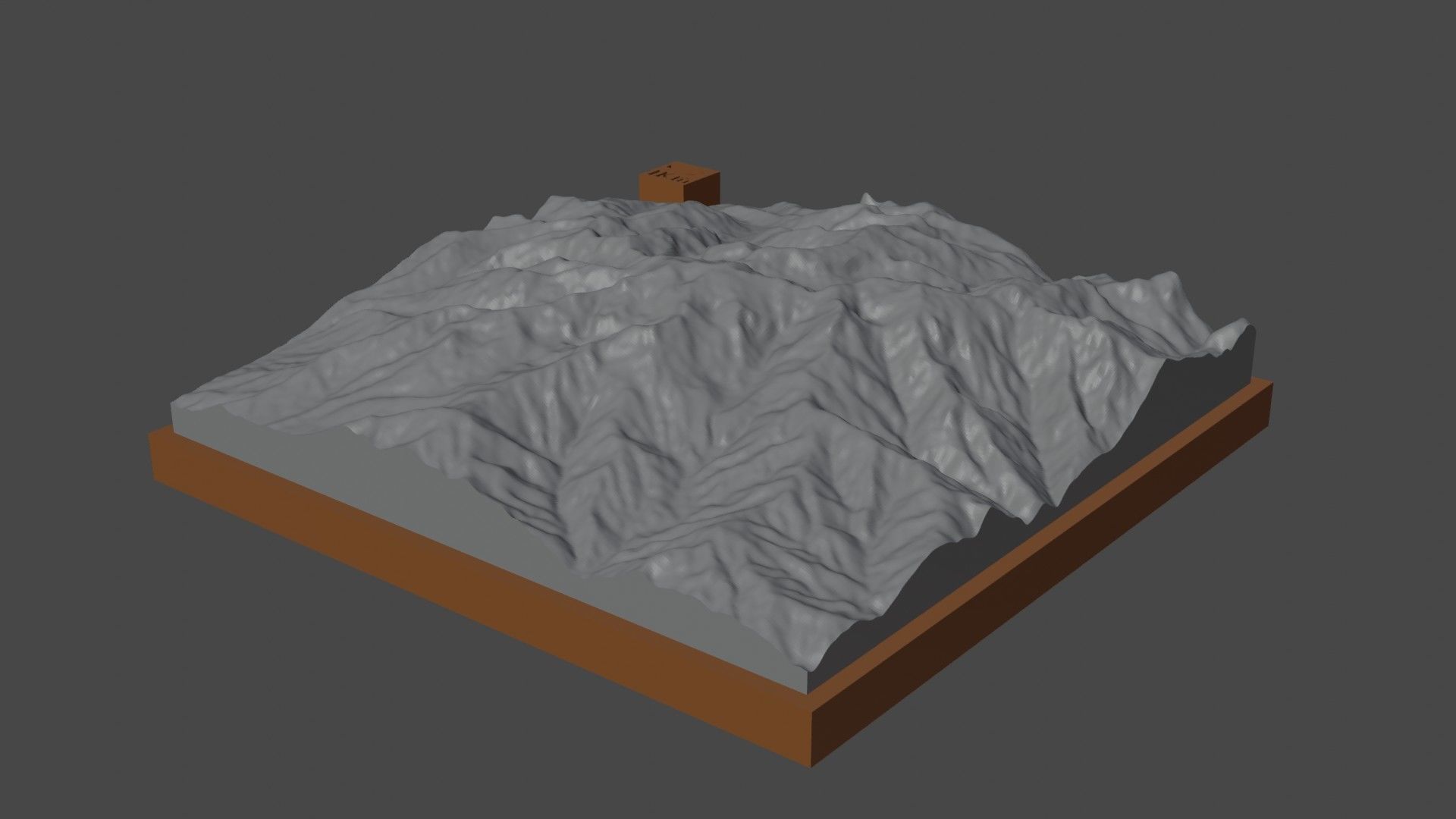 Mount Wilhelm 3D model 3D printable | CGTrader