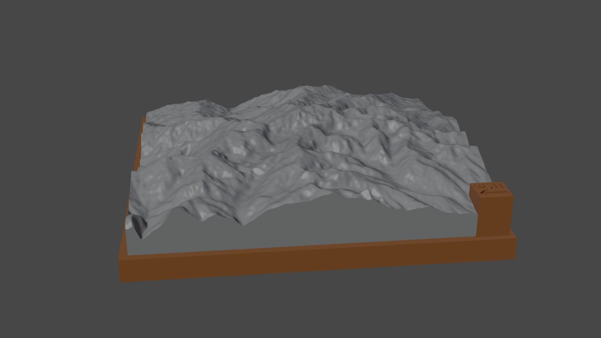 Mount Wilhelm 3D model 3D printable | CGTrader