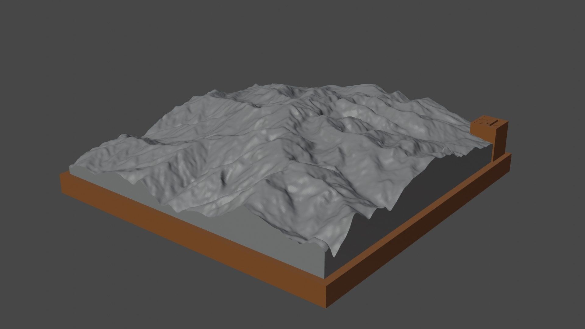 Mount Wilhelm 3D model 3D printable | CGTrader