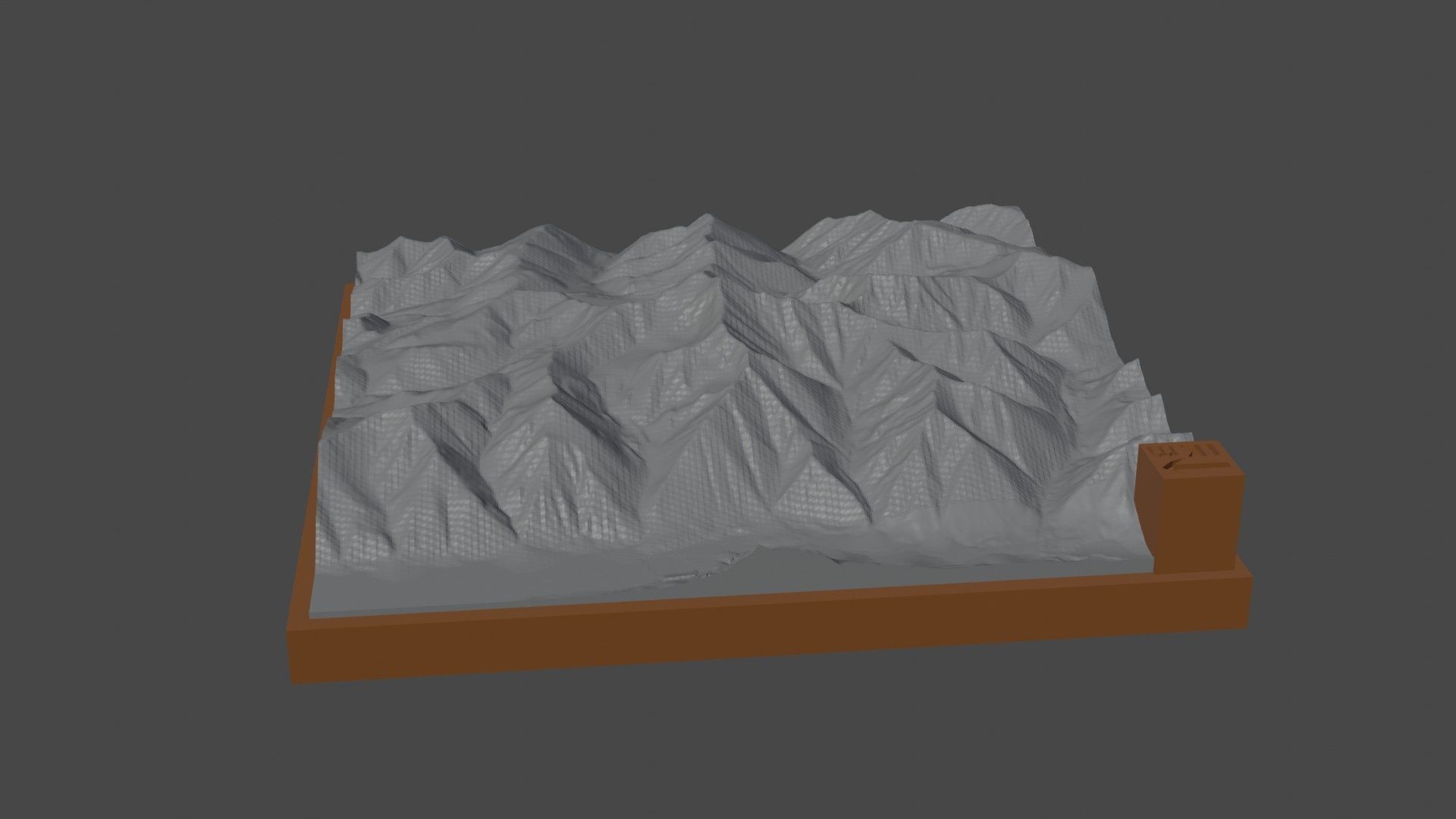 Mount Chamberlin 3D model 3D printable | CGTrader