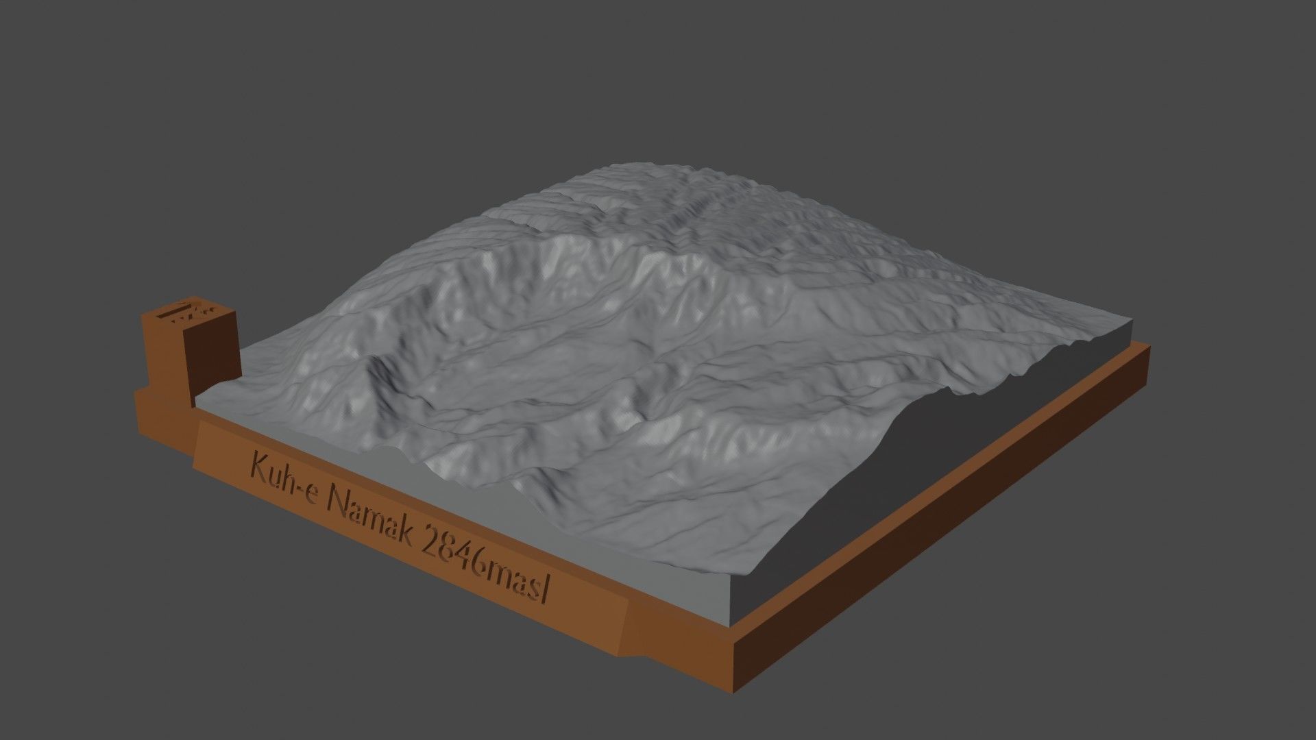 Kuh-e Namak 3D model 3D printable | CGTrader