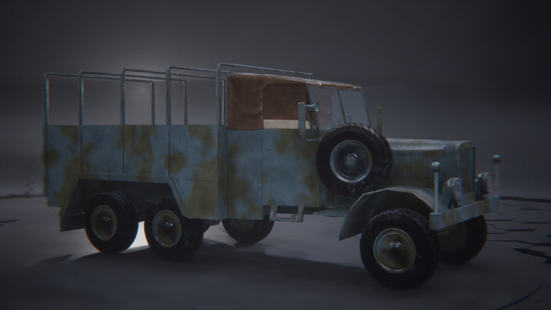 German ww2 truck - Einheitsdiesel 3D model | CGTrader