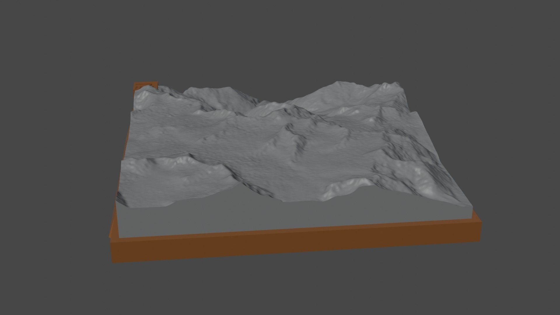 Sierra de Sangra 3D model 3D printable | CGTrader