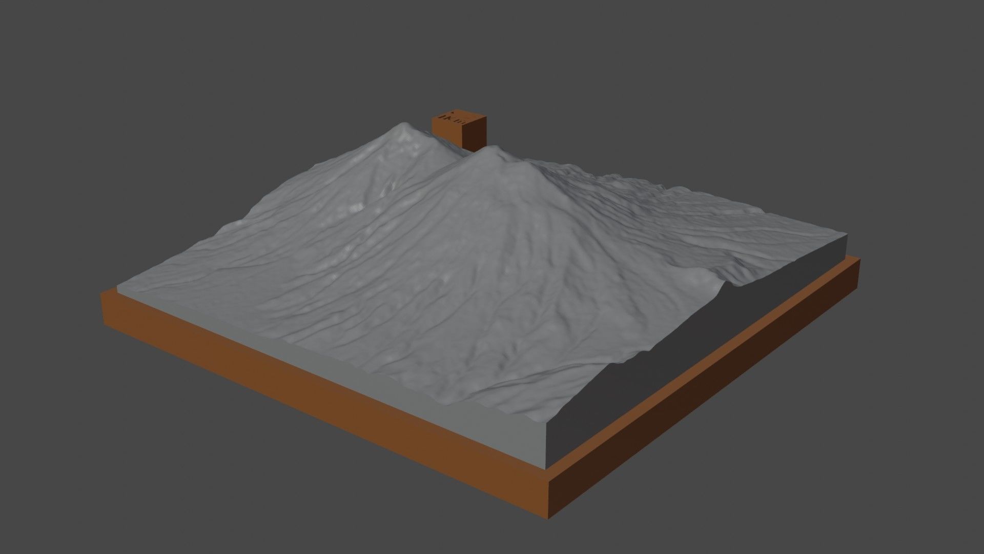 Volcan Acatenango 3D model 3D printable | CGTrader
