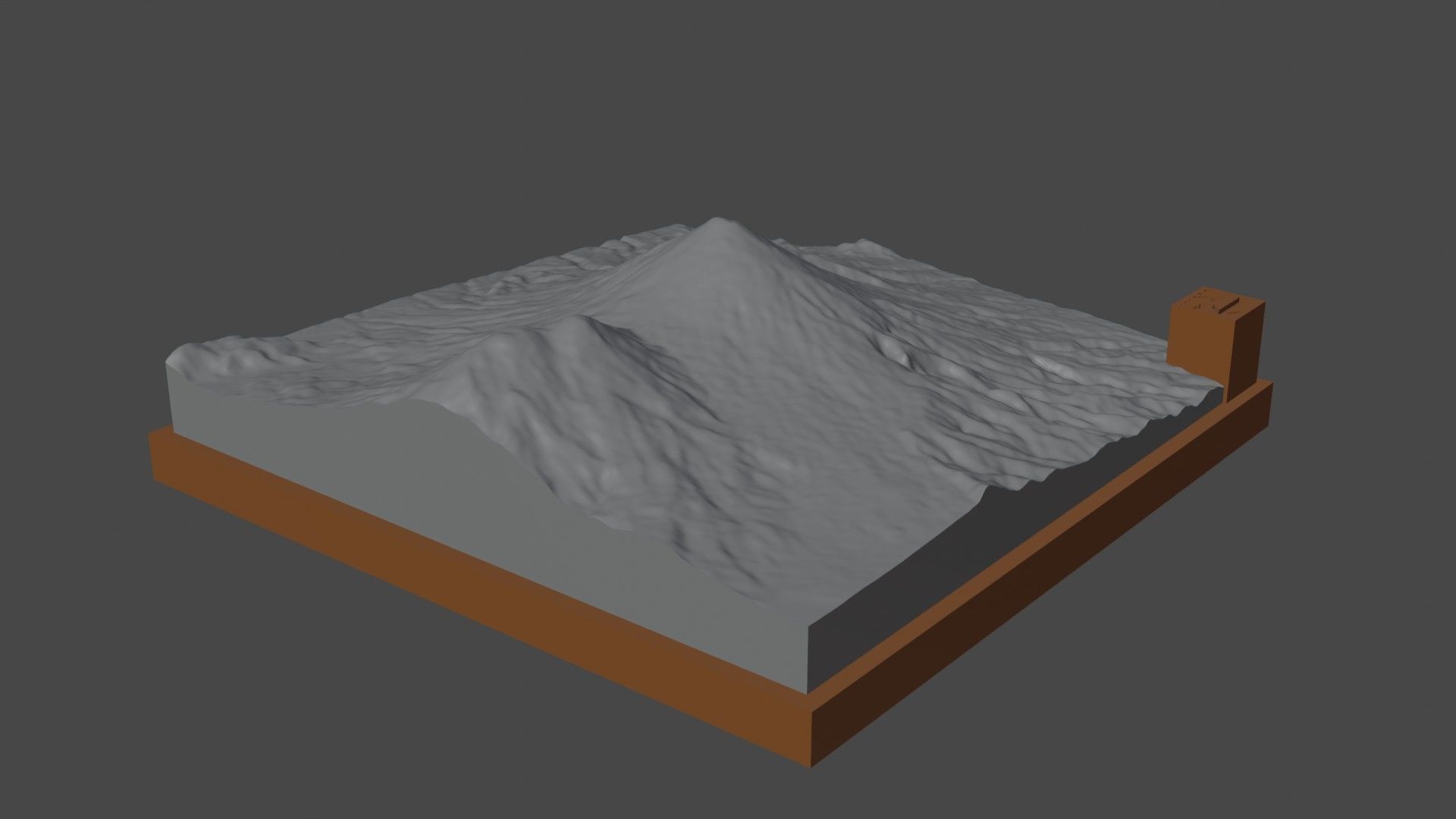 Volcan Atitlan 3D model 3D printable | CGTrader