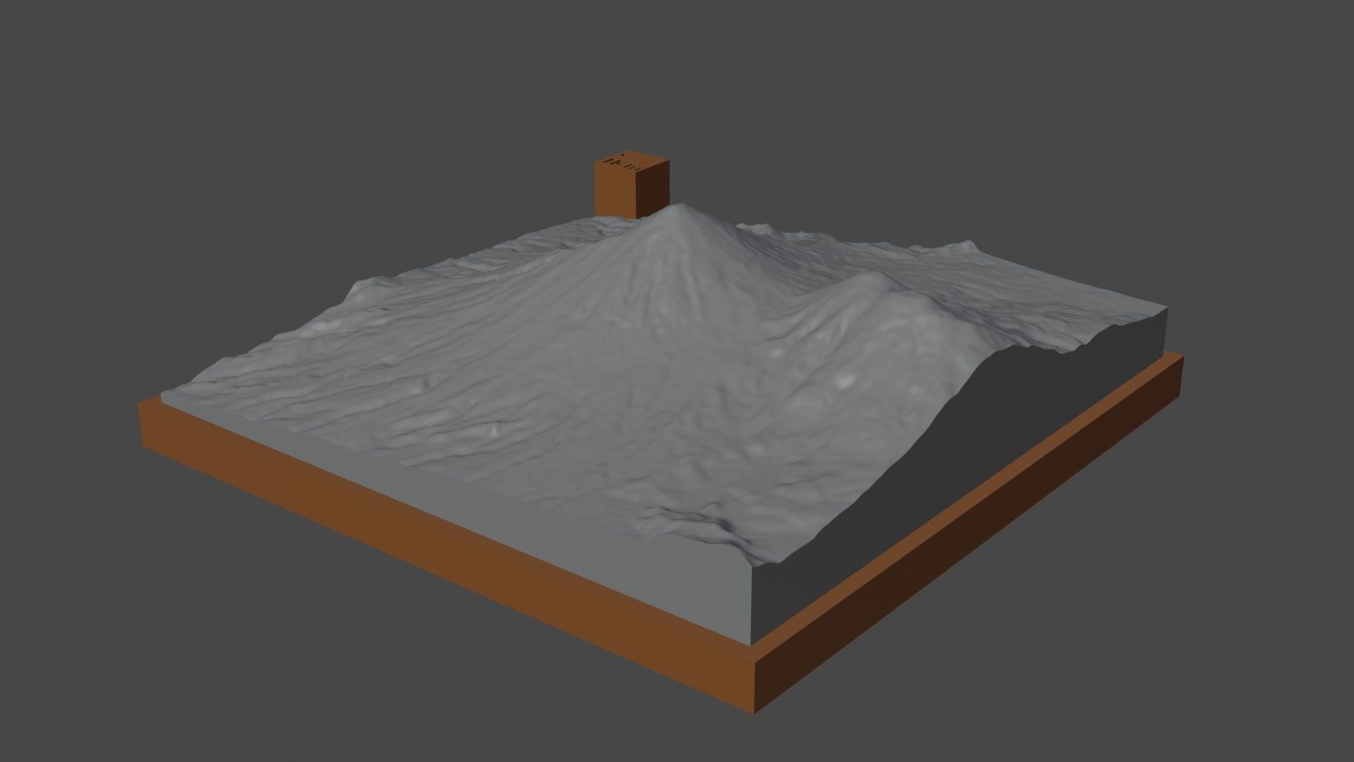Volcan Atitlan 3D model 3D printable | CGTrader