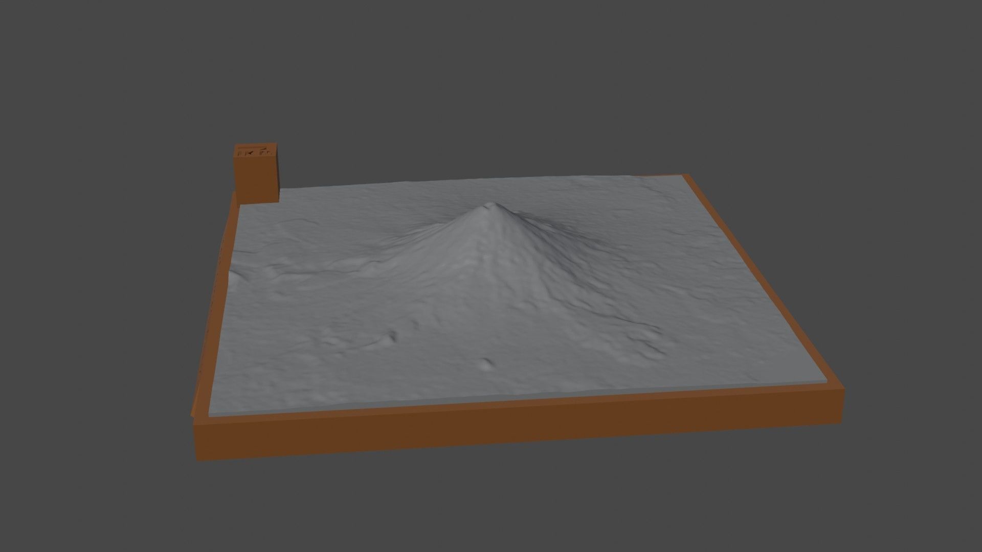 Volcan Concepcion 3D model 3D printable | CGTrader