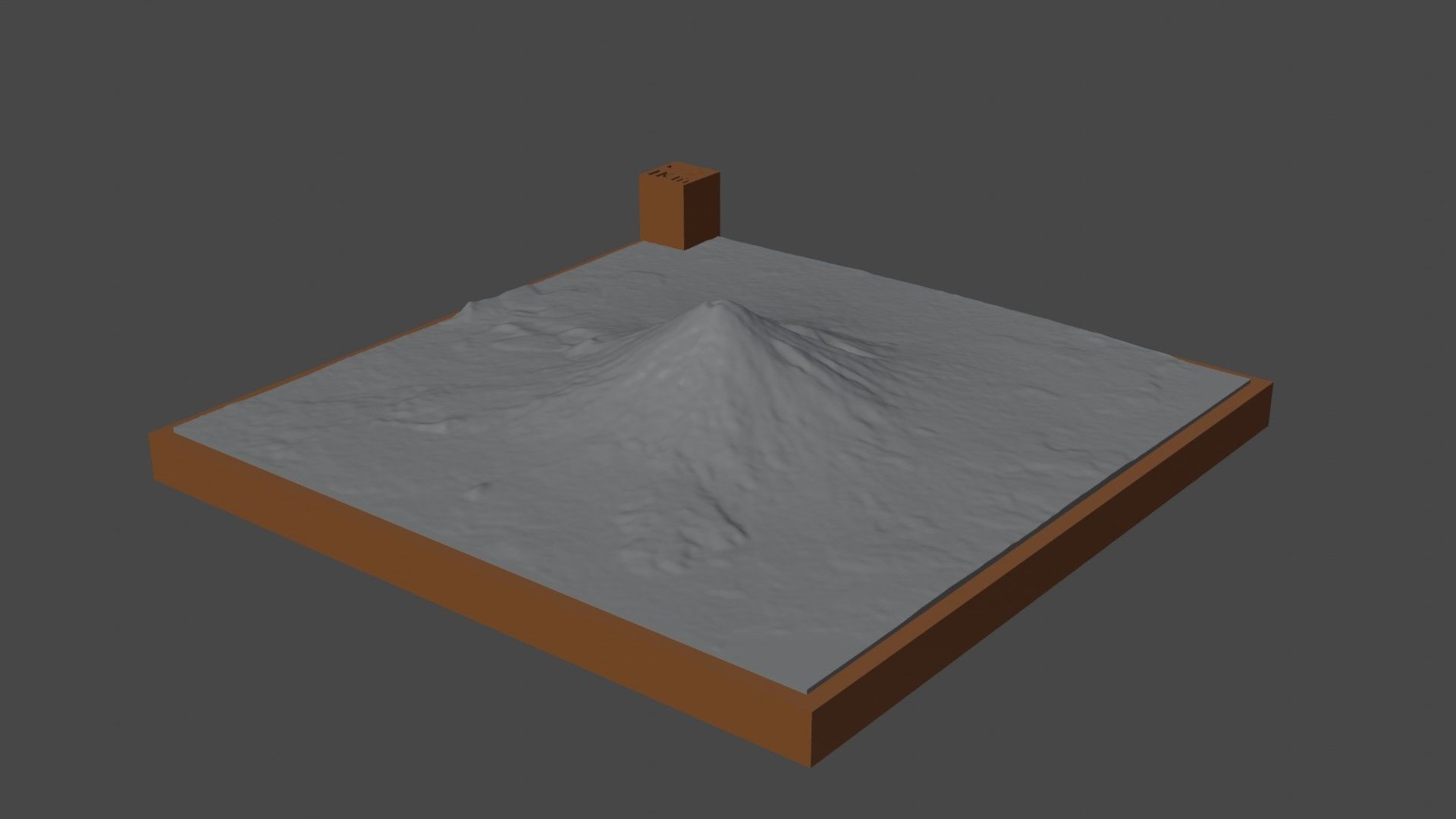 Volcan Concepcion 3D model 3D printable | CGTrader