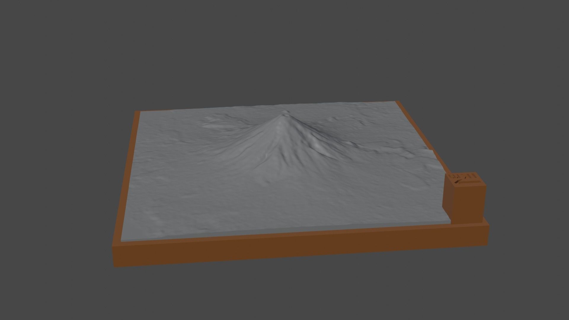 Volcan Concepcion 3D model 3D printable | CGTrader