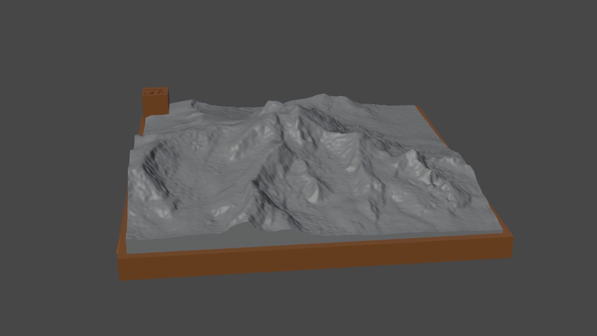 Volcan Lautaro 3D model 3D printable | CGTrader