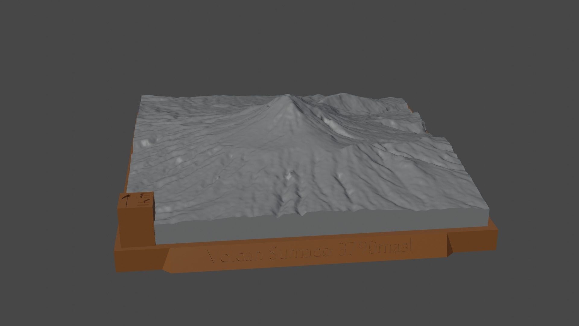 Volcan Sumaco 3D model 3D printable | CGTrader