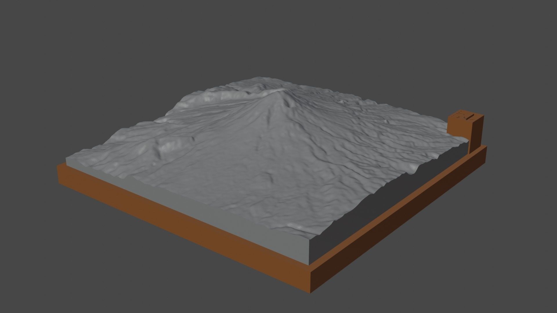 Volcan Sumaco 3D model 3D printable | CGTrader