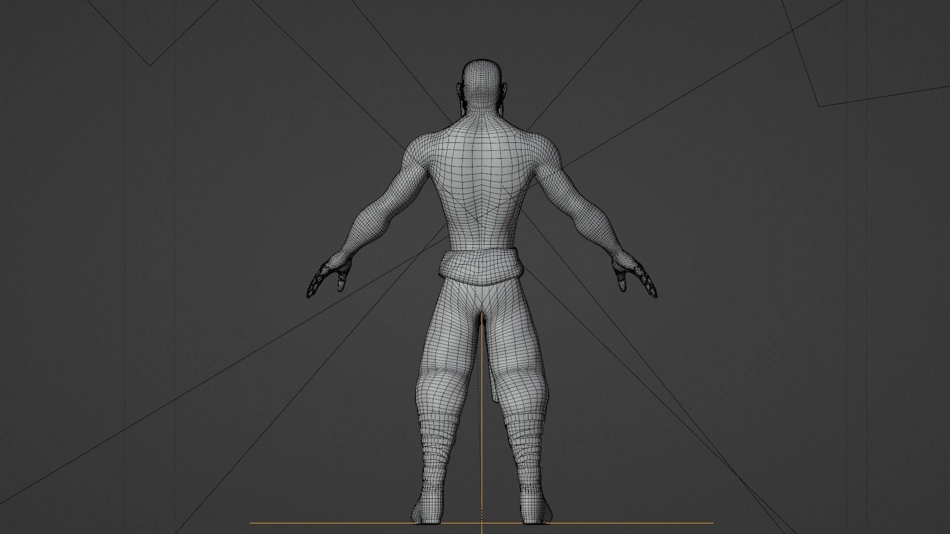 3D model Fighting Monk VR / AR / low-poly | CGTrader