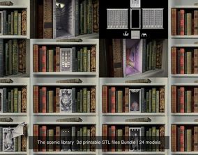 Library 3D Print Models | CGTrader