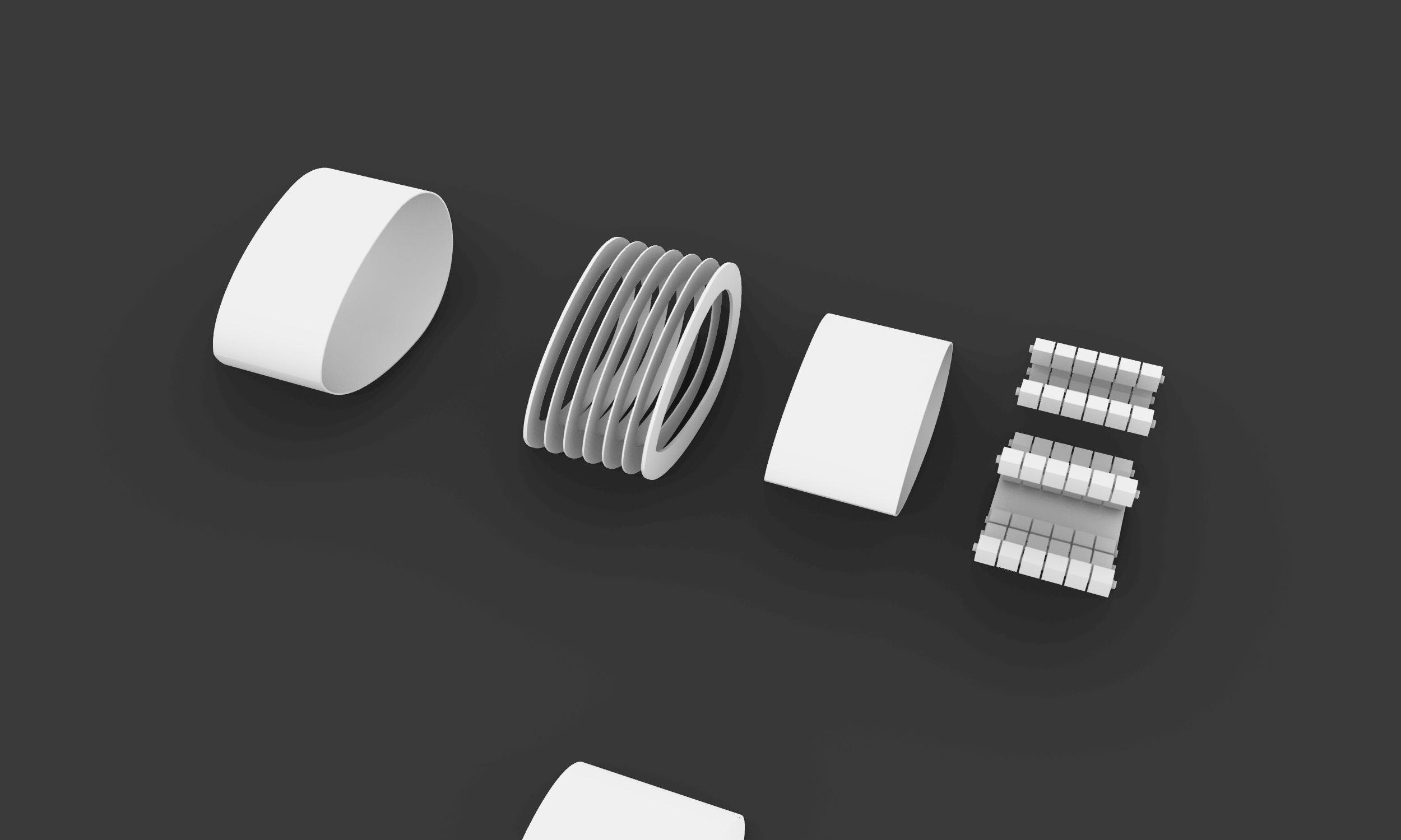 Bench ring free 3D model | CGTrader