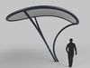 3D model Tensile Canopy M2 VR / AR / low-poly | CGTrader