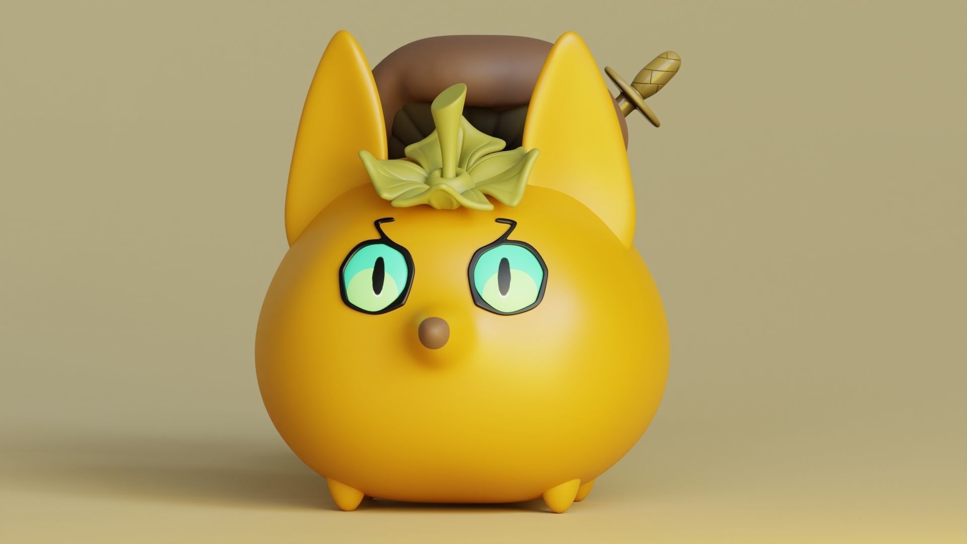 Axie Infinity buba 3D model 3D printable | CGTrader
