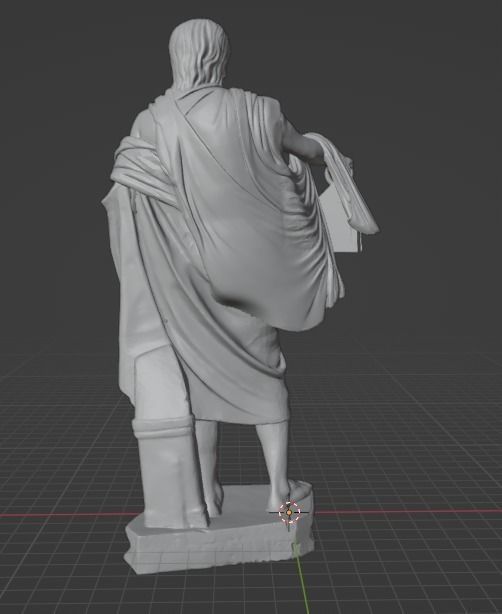 Diogenes statue 3D model 3D printable | CGTrader