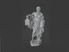 Diogenes statue 3D model 3D printable | CGTrader