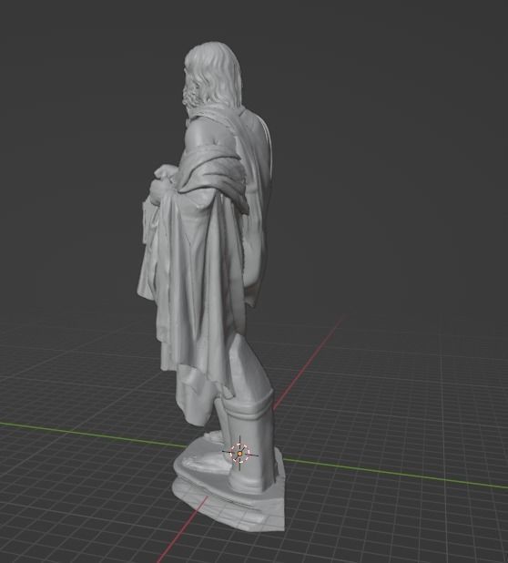 Diogenes statue 3D model 3D printable | CGTrader