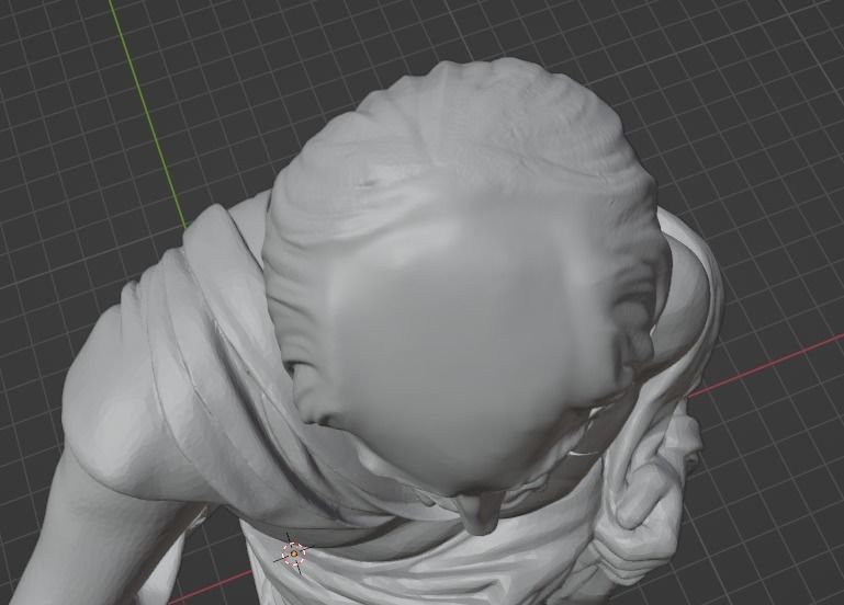 Diogenes statue 3D model 3D printable | CGTrader