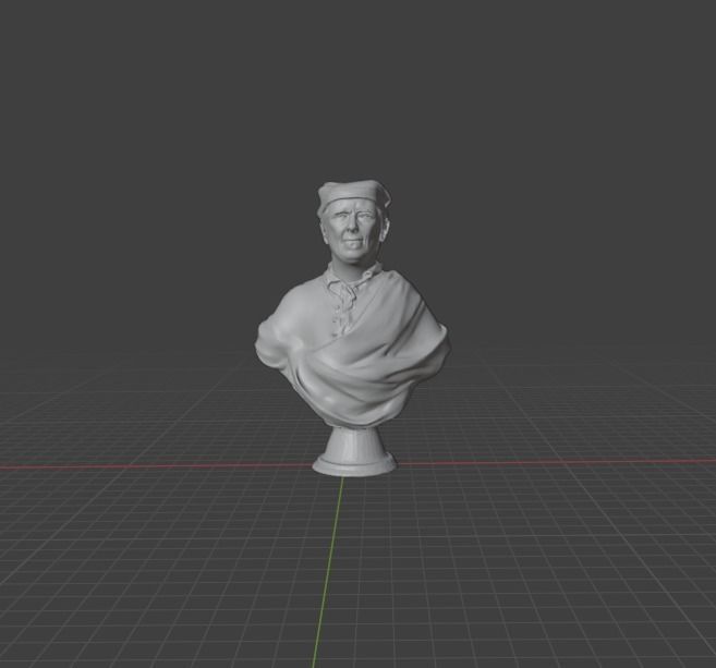 Leonhard Euler 3D model 3D printable | CGTrader
