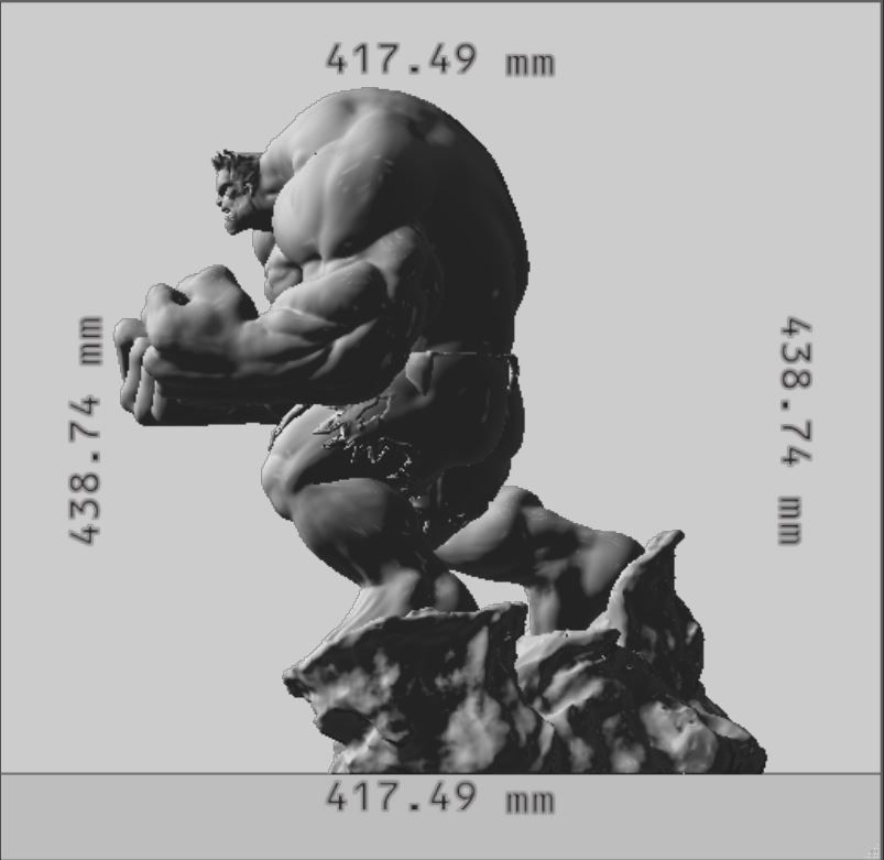Red Hulk 3D Model Ready to Print STL 3D model 3D printable | CGTrader