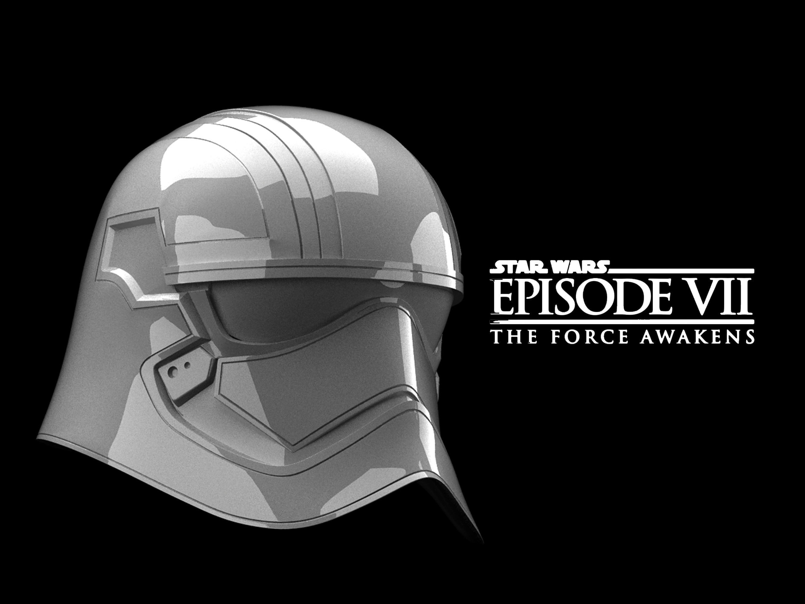 Captain Phasma helmet TFA 3d print Star Wars 3D model 3D printable ...