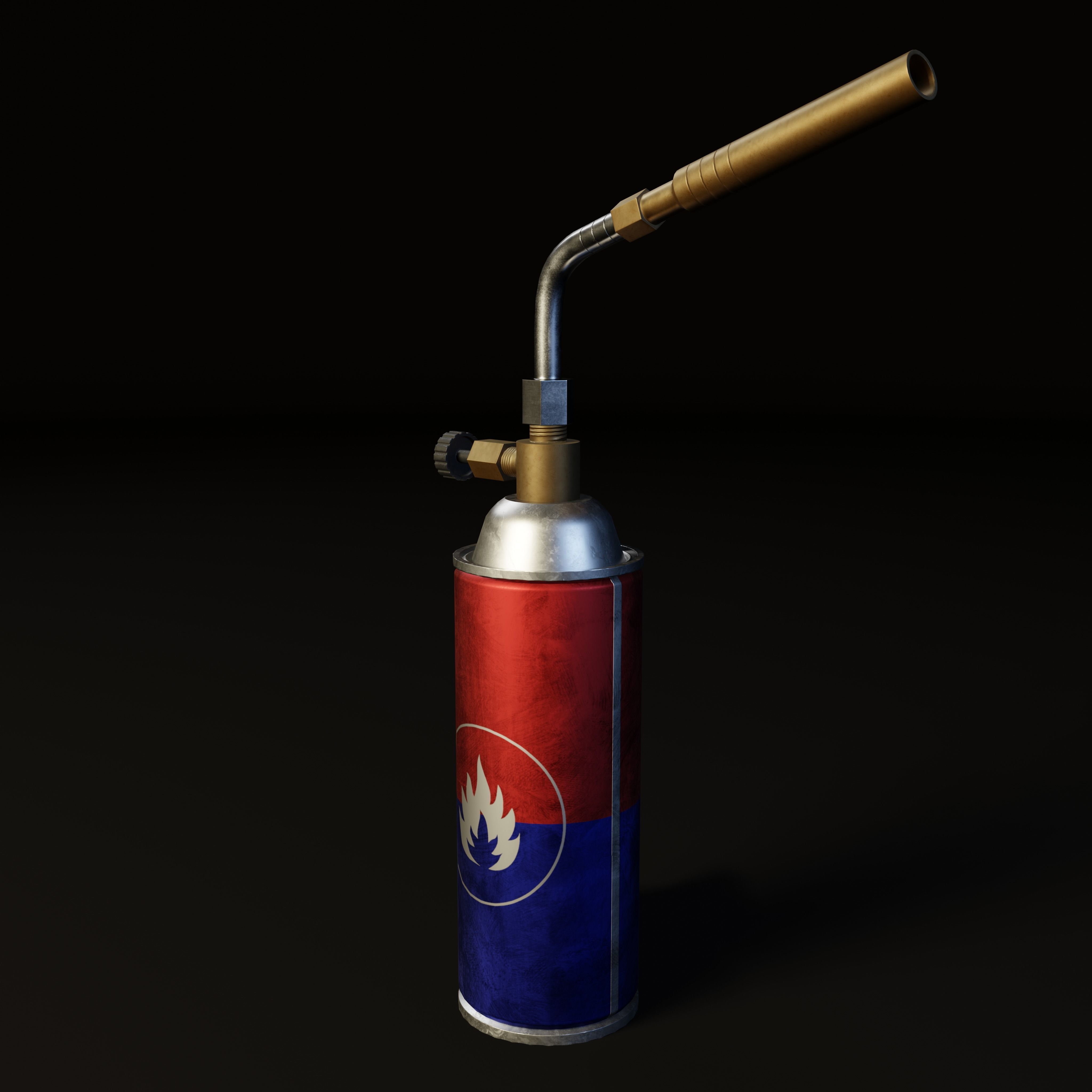 3D model Gas Torch Blowtorch VR / AR / low-poly | CGTrader