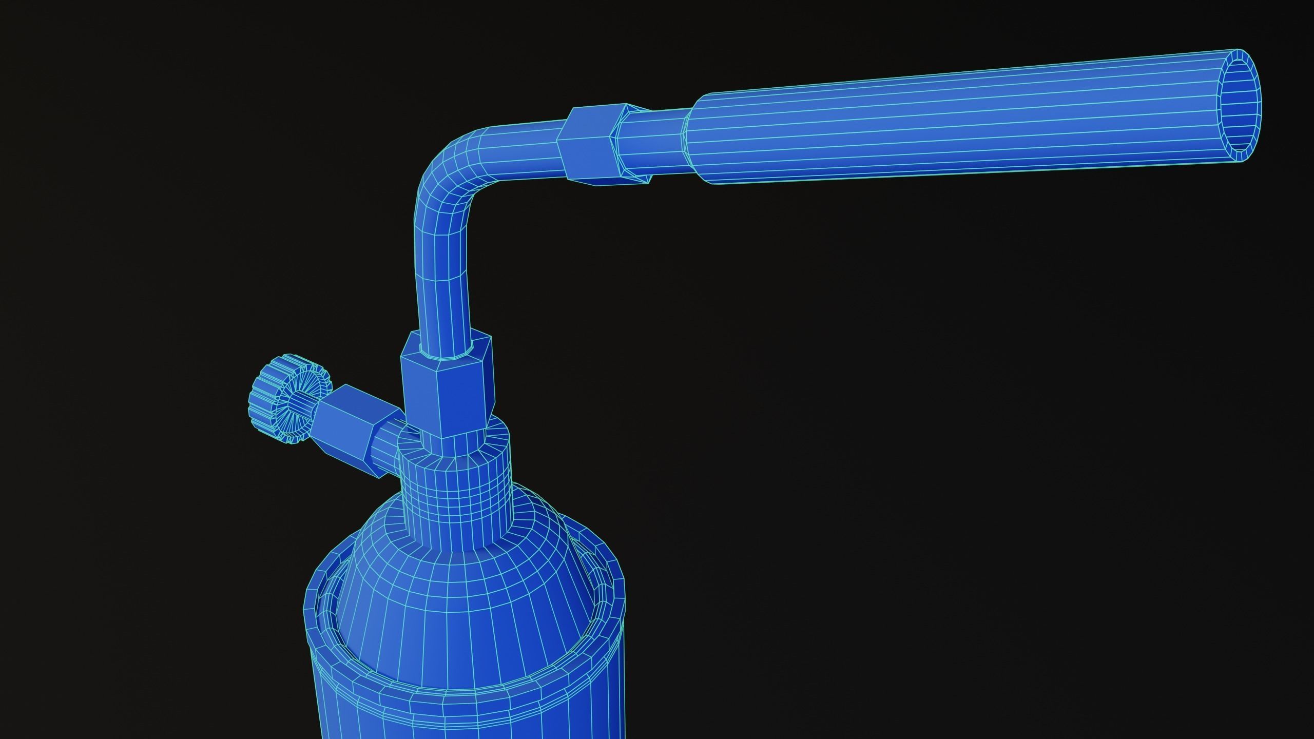 3D model Gas Torch Blowtorch VR / AR / low-poly | CGTrader