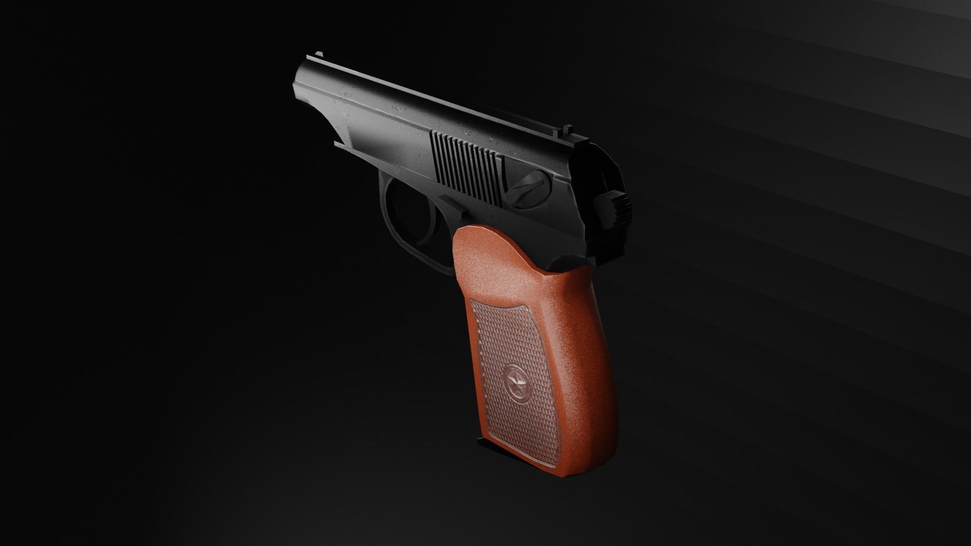 3D model PM pistol VR / AR / low-poly | CGTrader