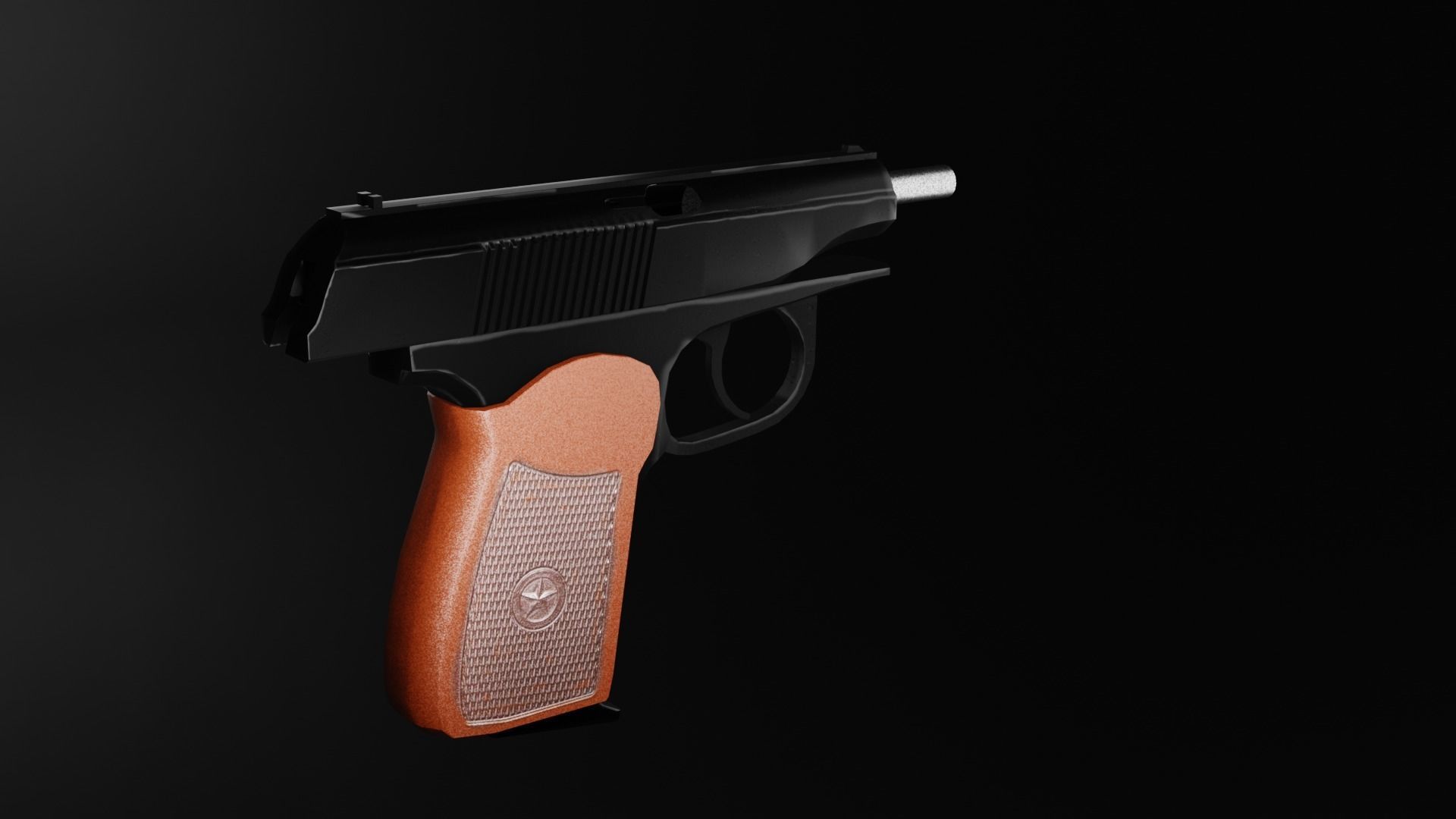 3D model PM pistol VR / AR / low-poly | CGTrader