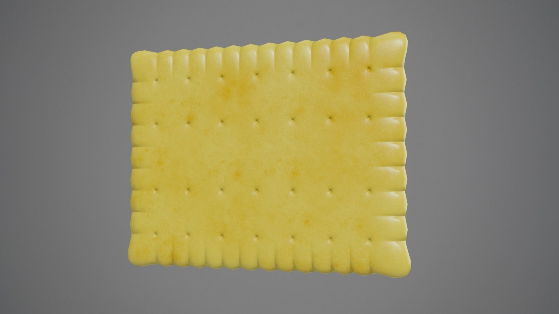 Biscuit model cracker 3D model | CGTrader